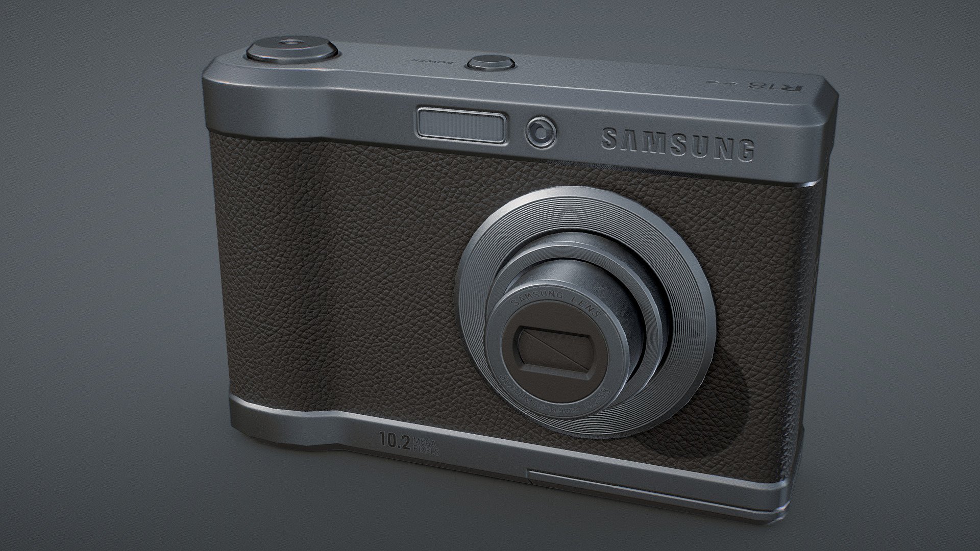 Digital camera (low poly) - 3D model by Latuska90 (@FourtyNights ...