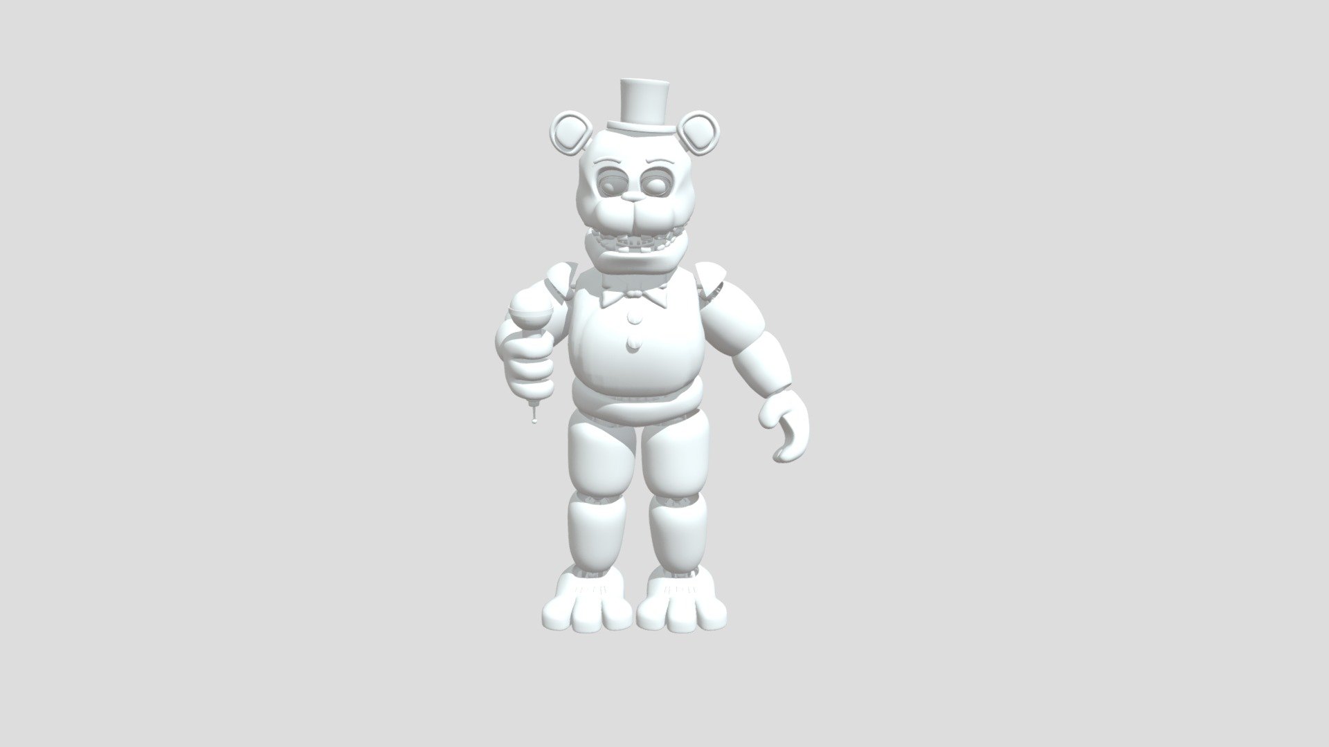 Unwithered Golden Freddy - Download Free 3D model by Freddy_Fazbear ...