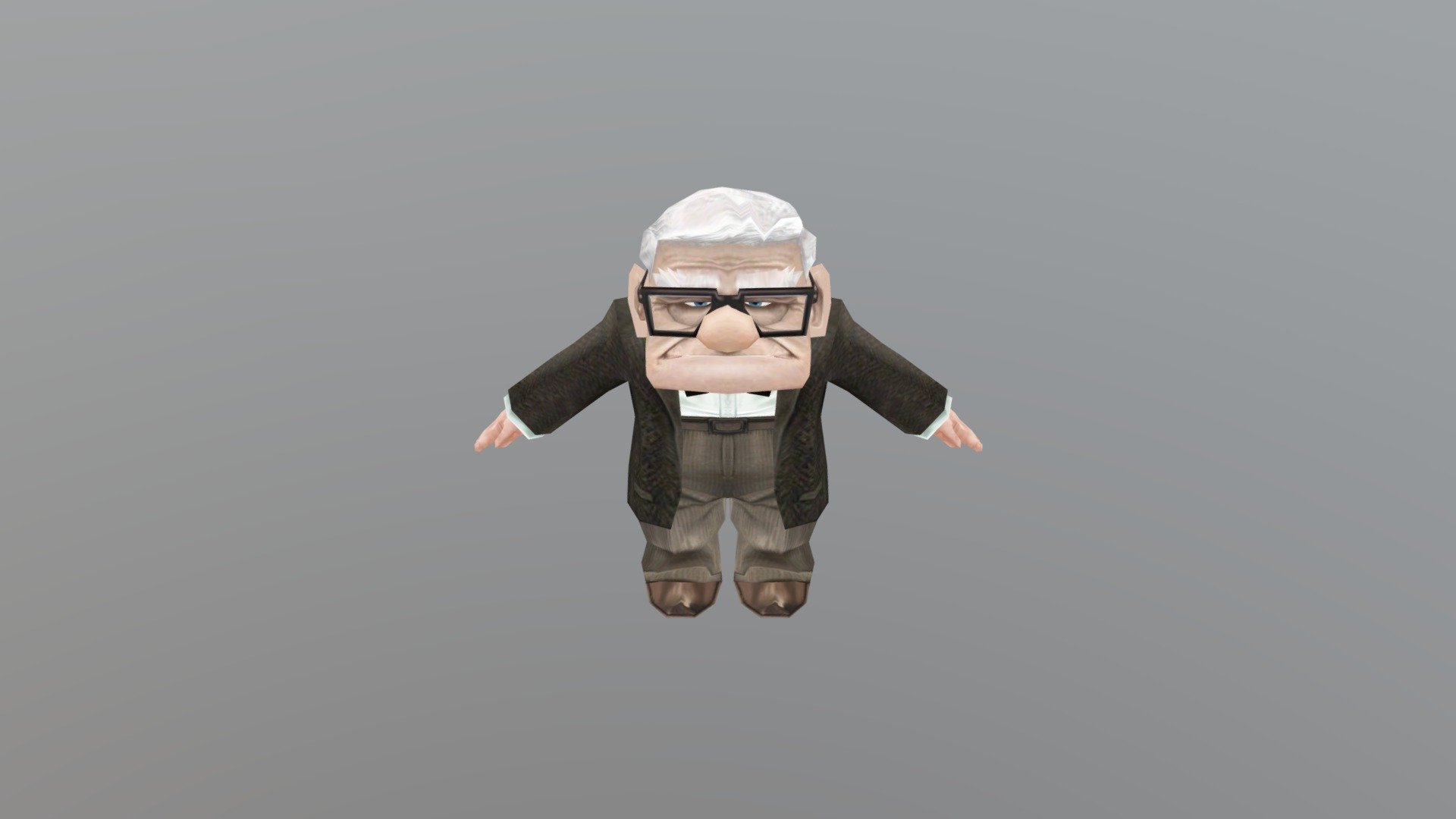 Carl_Fredricksen_Doing_The_Toothless_dance - 3D model by littleboy54 ...