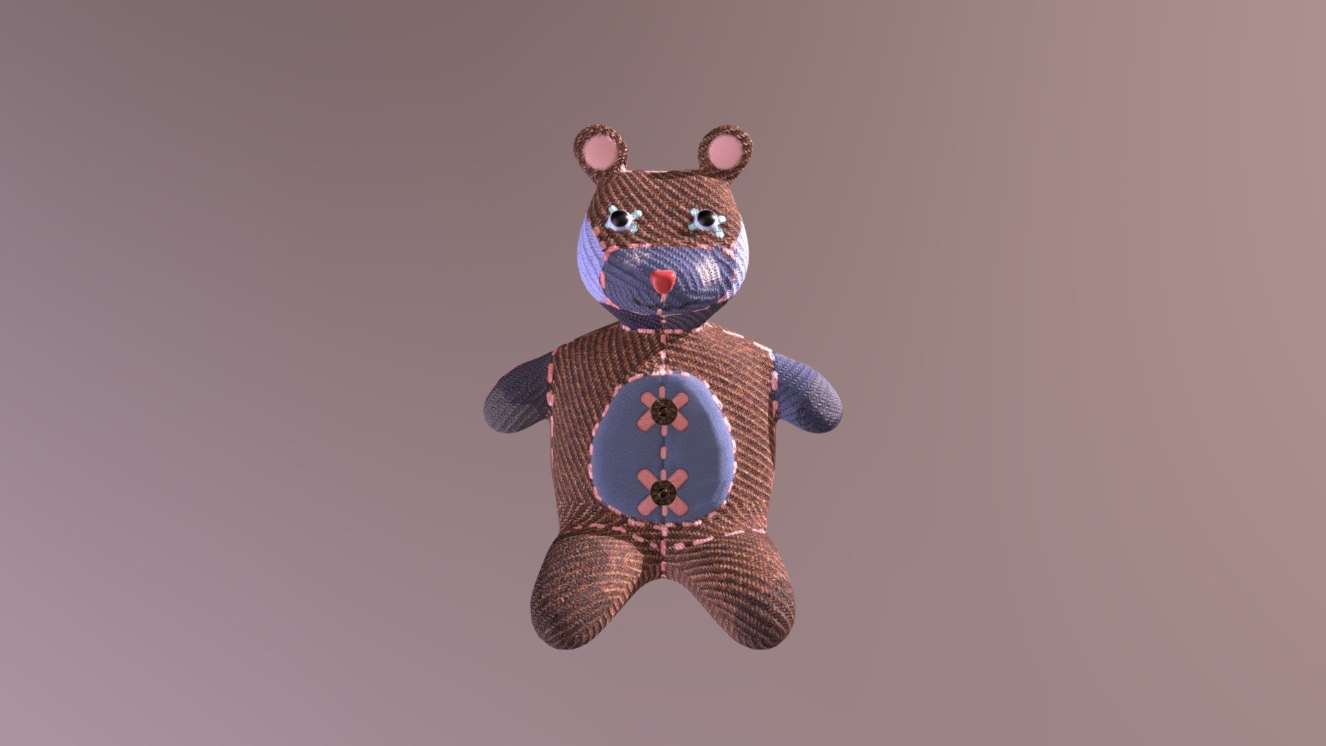 Teddy Bear - Patches - 3D model by ajanson8595 [e870fa8] - Sketchfab