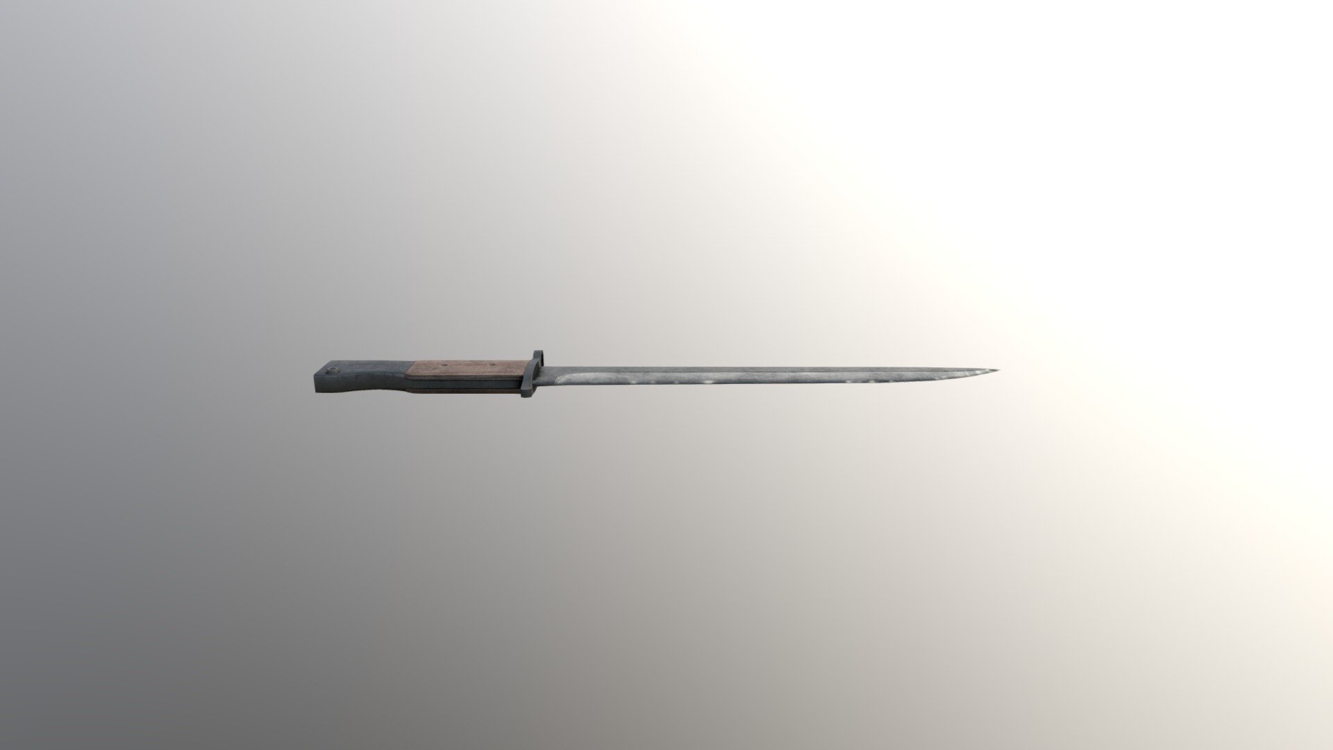 bayonet - 3D model by tryman159 [e871c67] - Sketchfab