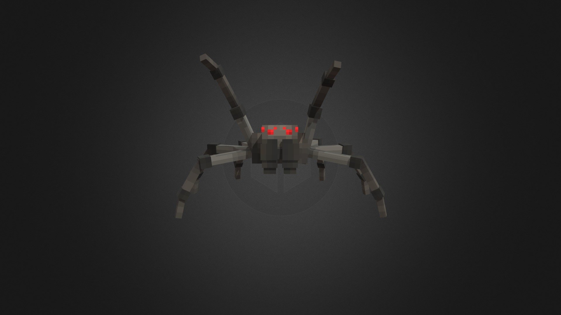 Spider Minecraft Blockbench - 3D model by Athinea [e87480c] - Sketchfab