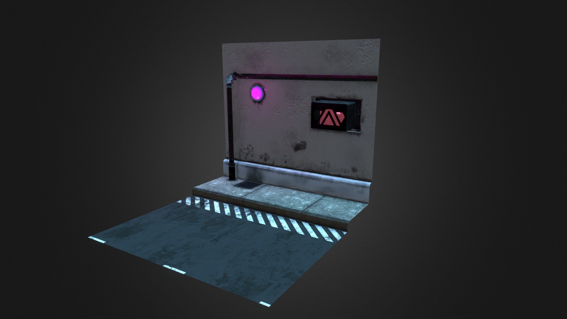 Alley - Download Free 3D model by thomass3278 [e875026] - Sketchfab