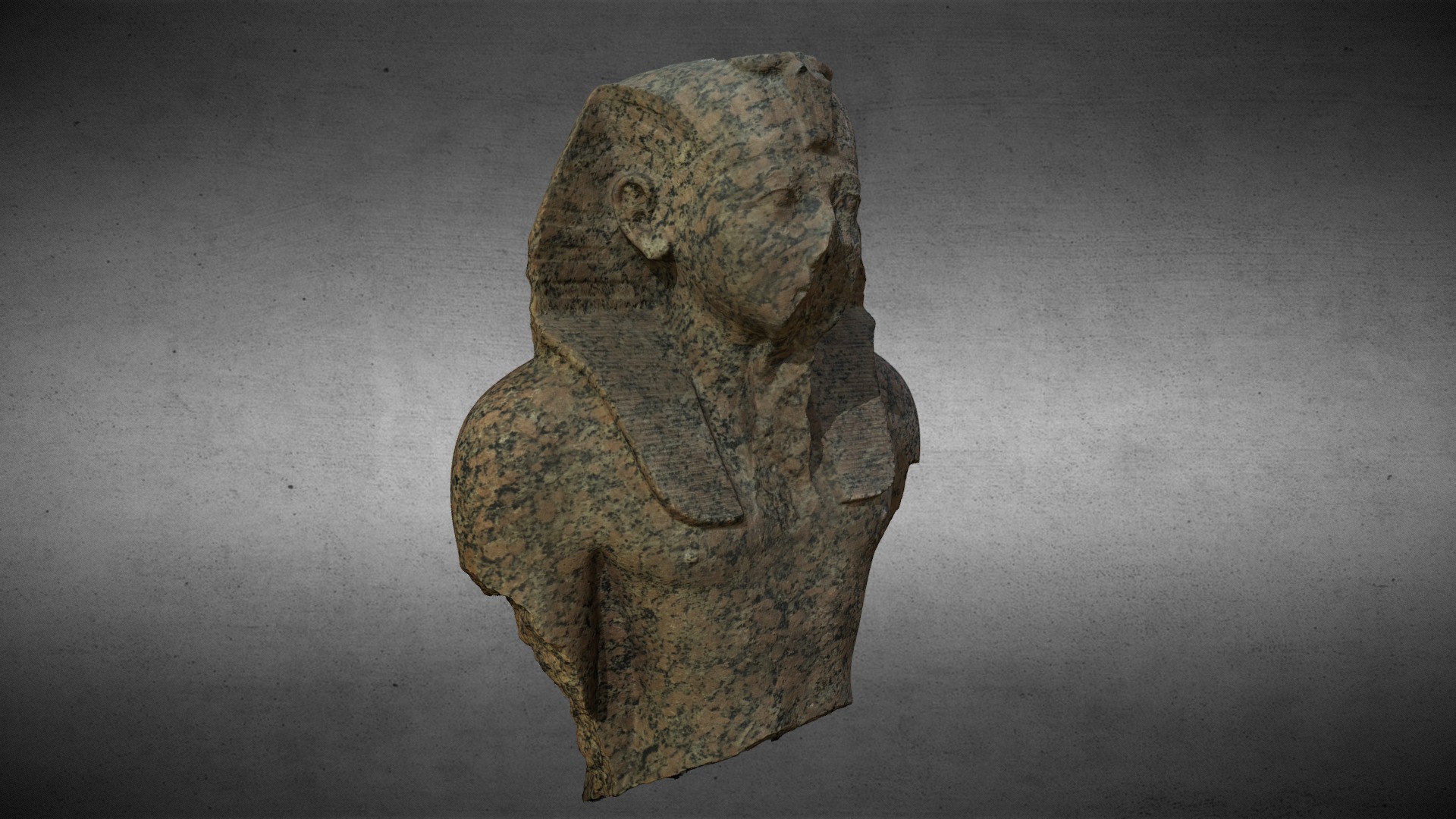 Tutankhamun, Head of Amun - Download Free 3D model by Geoffrey Marchal ...