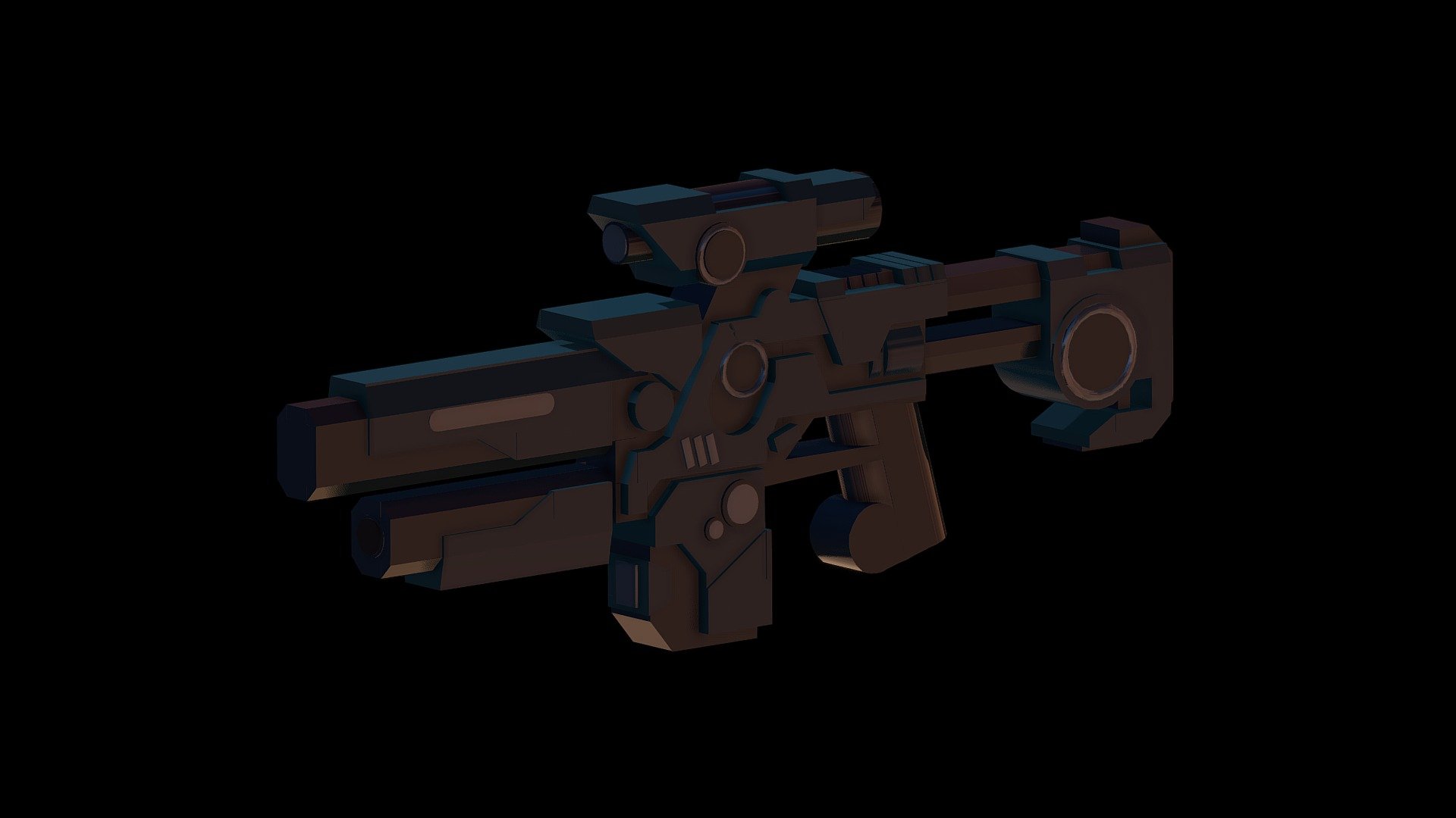 Sci-fi gun - Download Free 3D model by Кіт Васько (@kit_vasko) [e87744c ...
