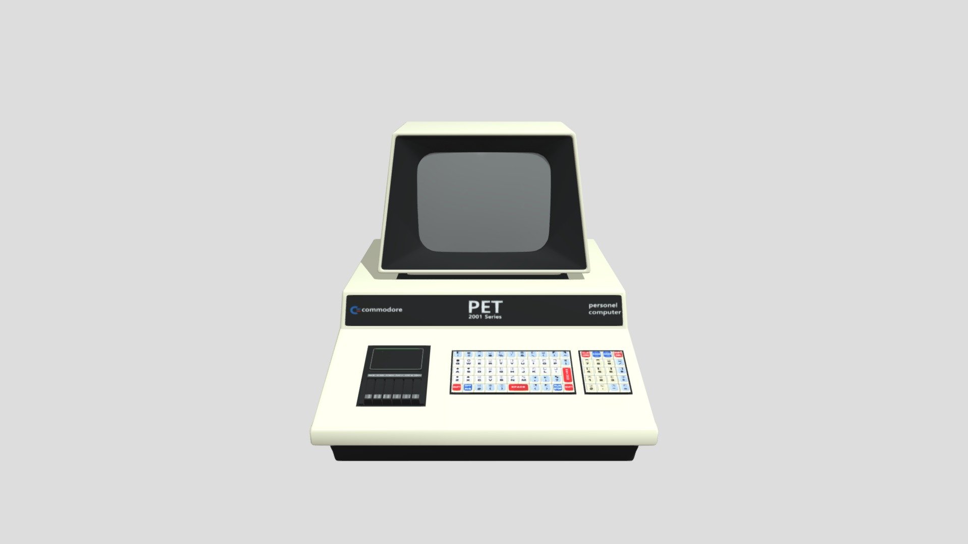 COMMODORE PET Series 2001 - 3D model by Zenizhiv Green (@ZenizhivGreen ...