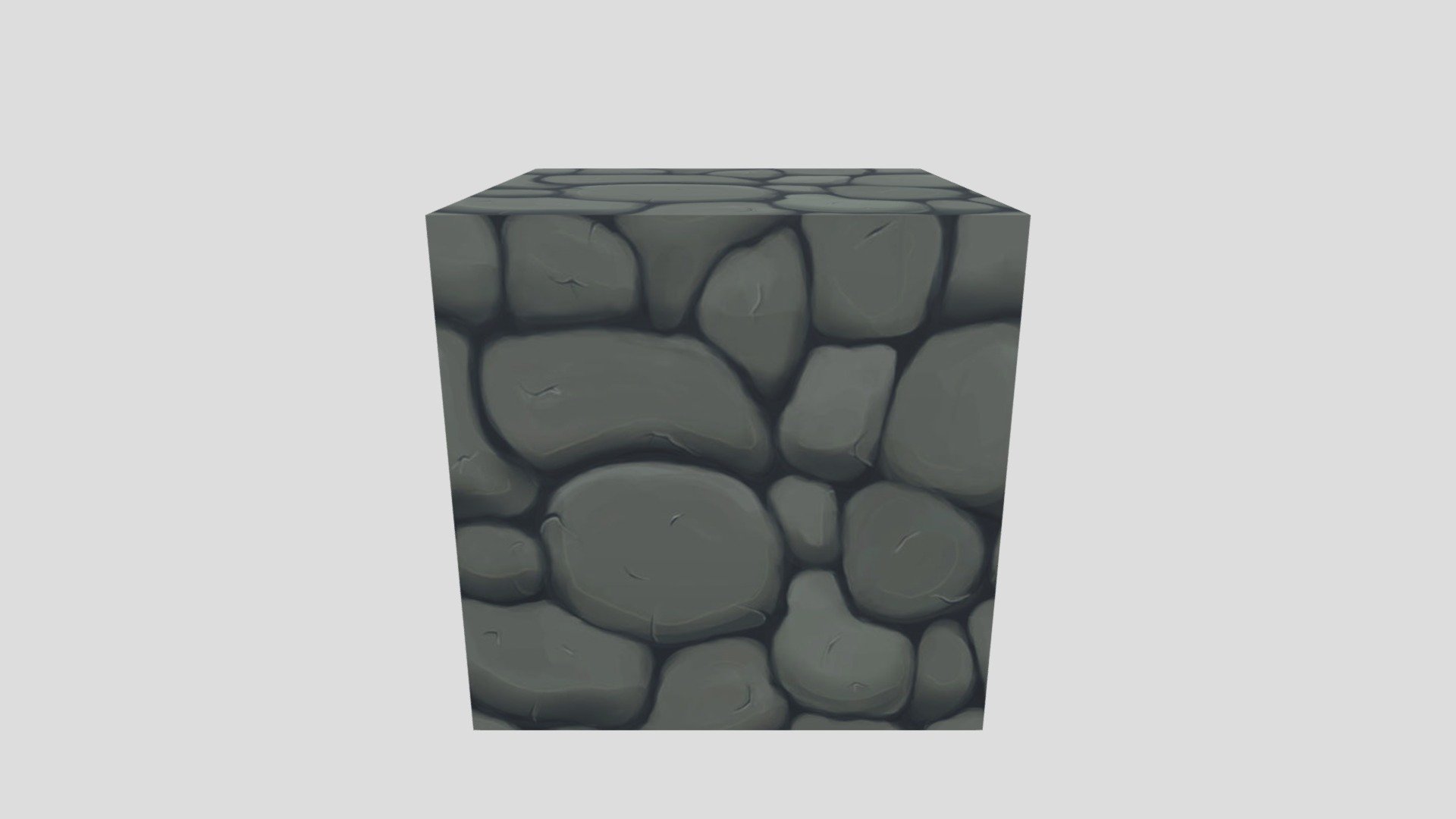 Cube_ Stone - Download Free 3D model by ClaraLinn [e87aa8a] - Sketchfab