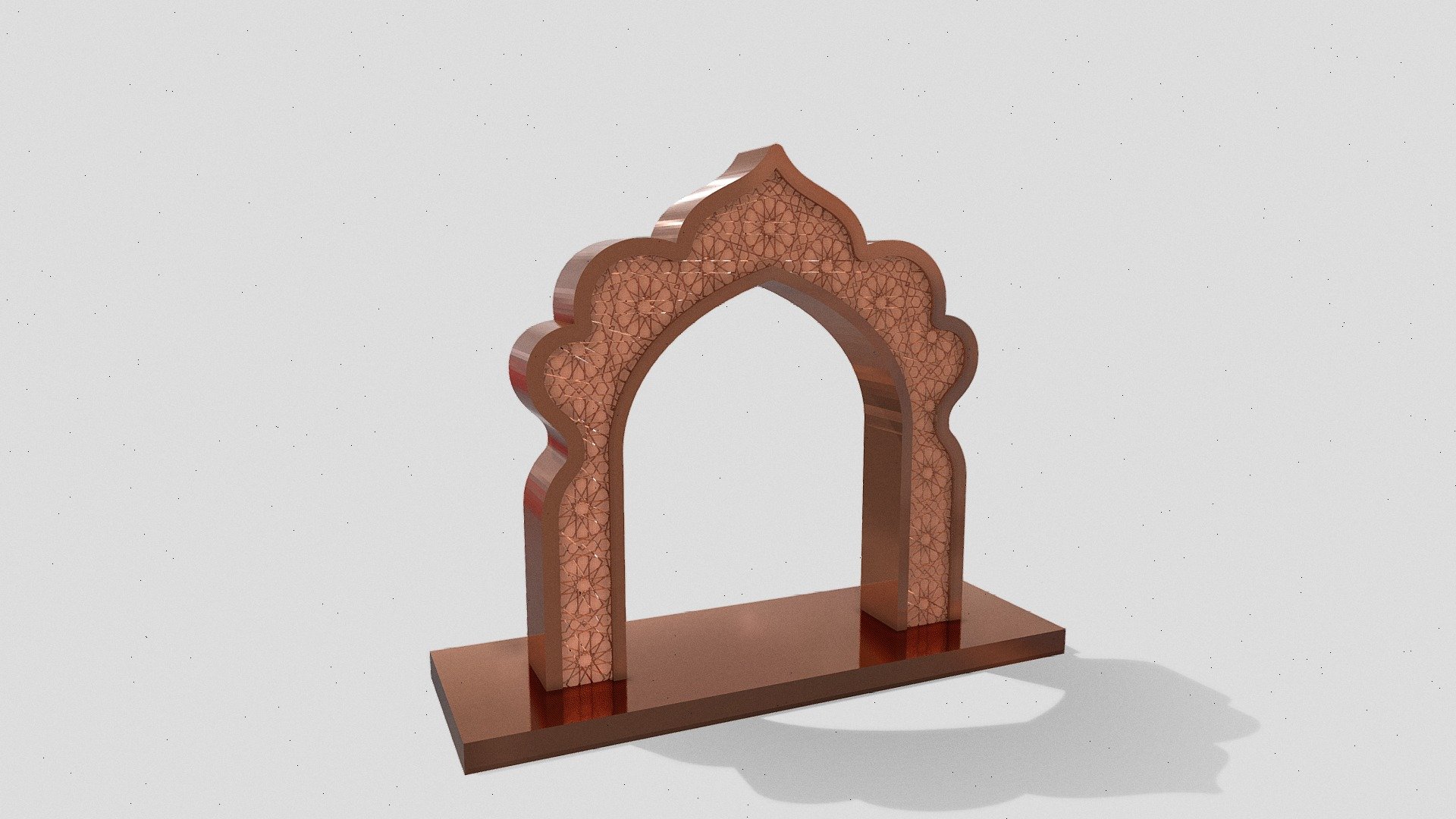 islamic door - Download Free 3D model by medbunz [e87ef22] - Sketchfab