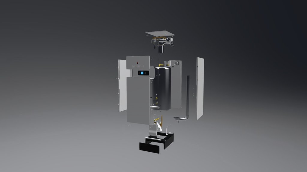 Boiler Exploded - 3D model by primemediastudios [e87fa8e] - Sketchfab
