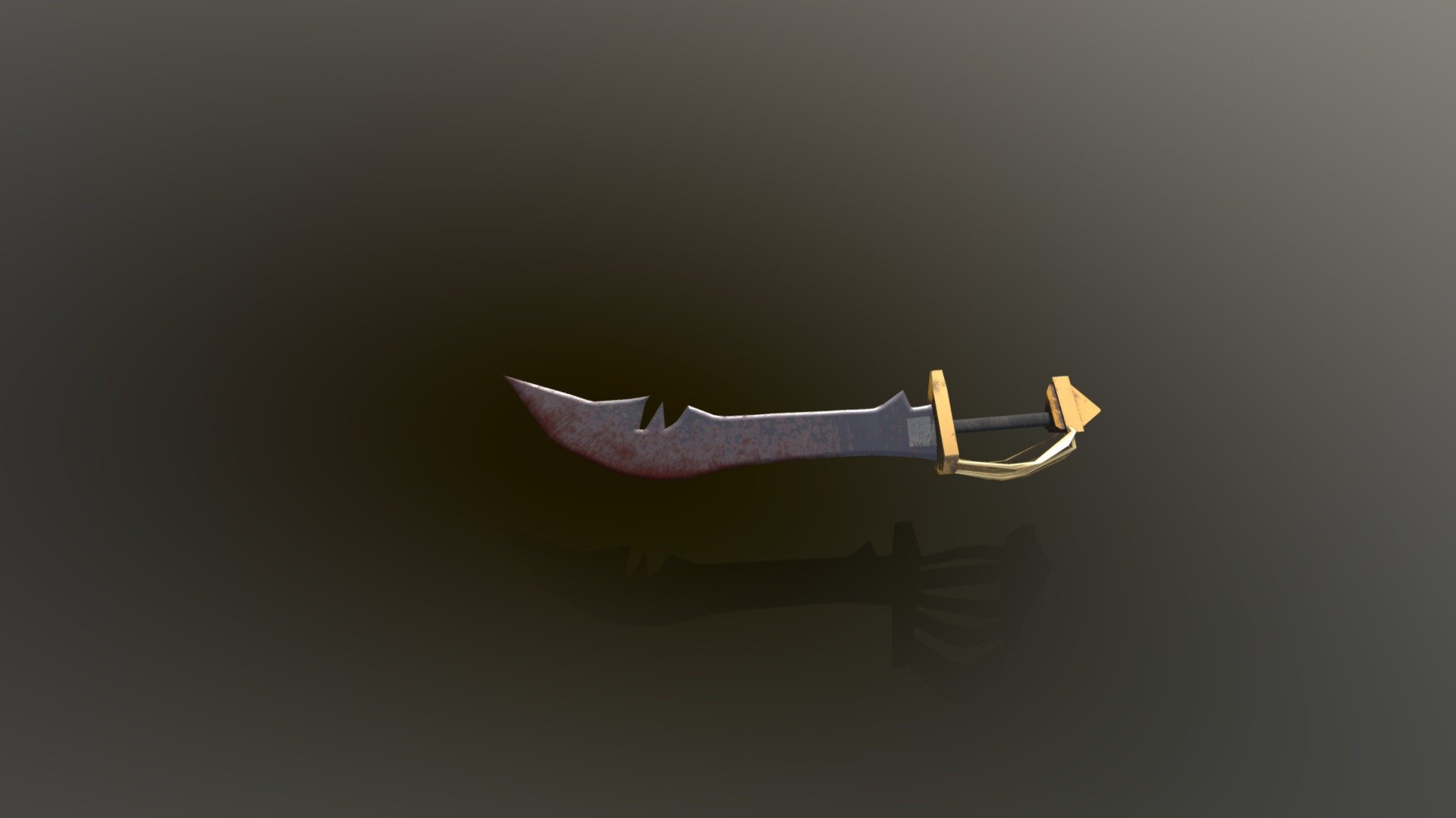 Pirart sword for painting - 3D model by what (@hmiralles2) [e87fc1e ...