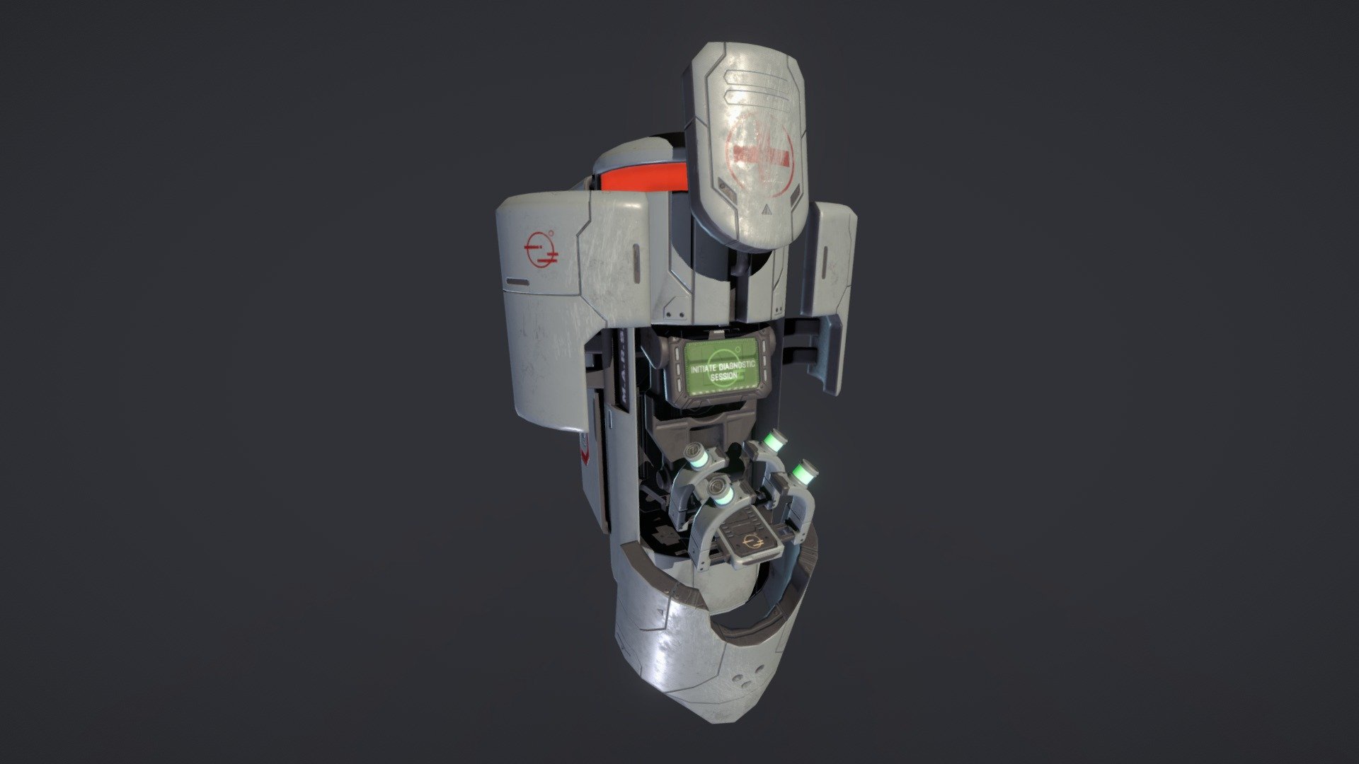 Doom Health Station - 3D model by Chris Zirk (@schnueres) [e880a71 ...