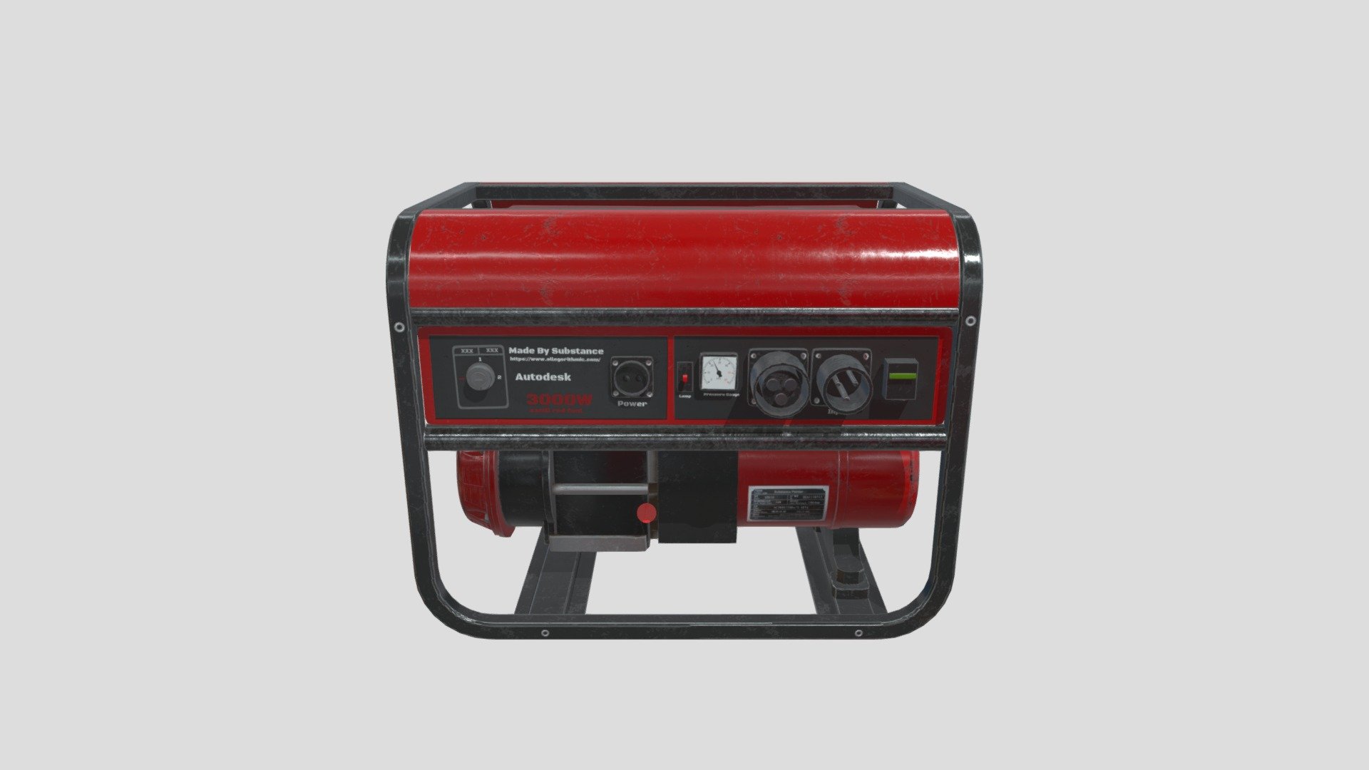 Generator - 3D model by xrloft [e880b4d] - Sketchfab