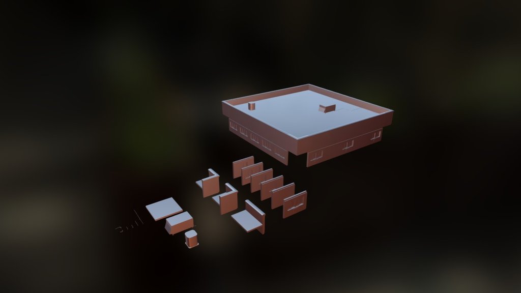 Modular Building Set - WIP - 3D model by sabrinabee88 [e880c74] - Sketchfab