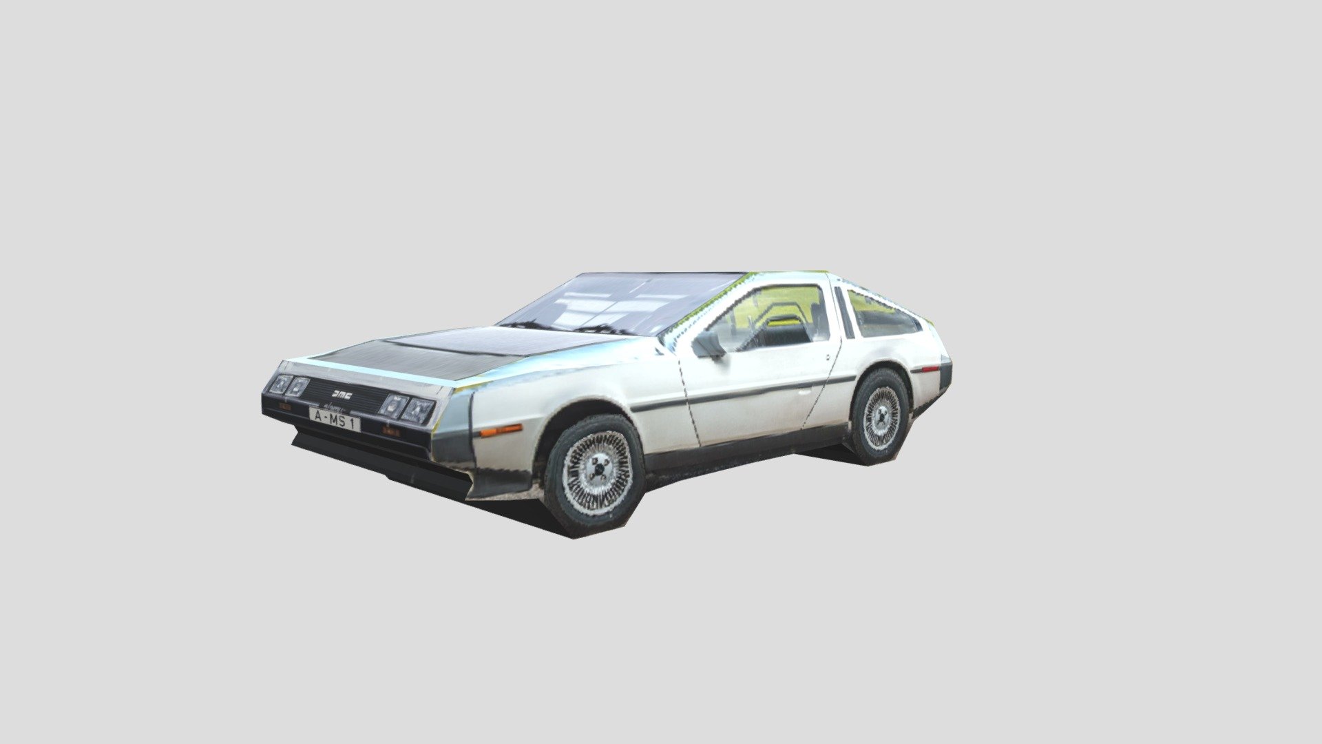 delorean - Download Free 3D model by elenaisakova248 [e88152a] - Sketchfab