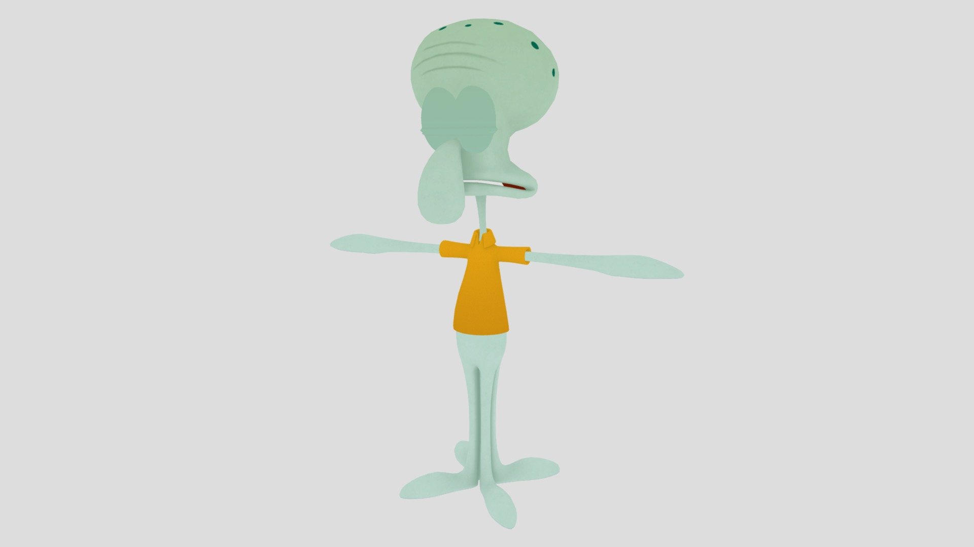 SB Cosmic Shake - Squidward - Download Free 3D model by SMF Features Developed From Cheryl Hill ...