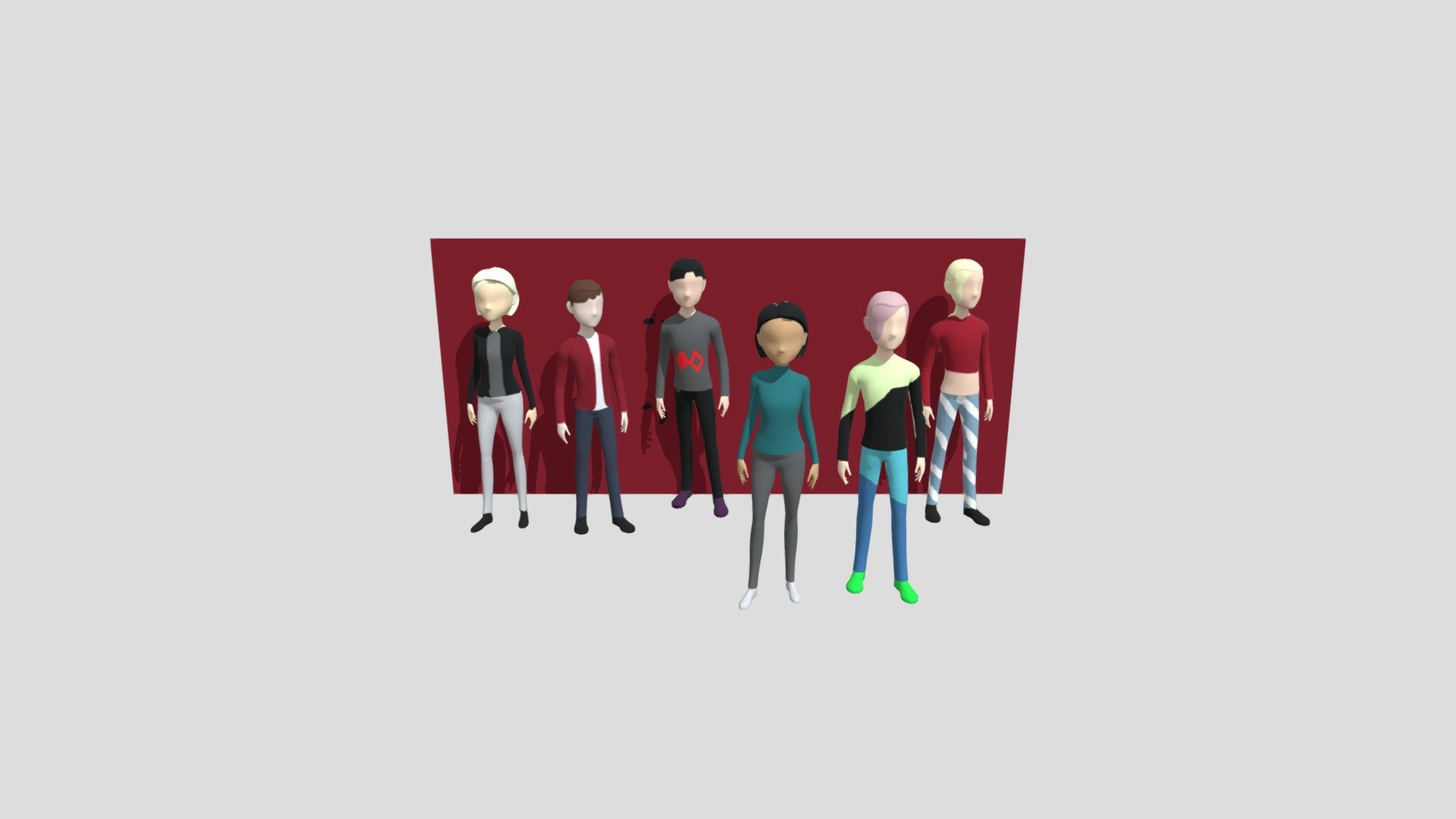 ~ private ~ all tdp characters - 3D model by karterthom [e882151 ...