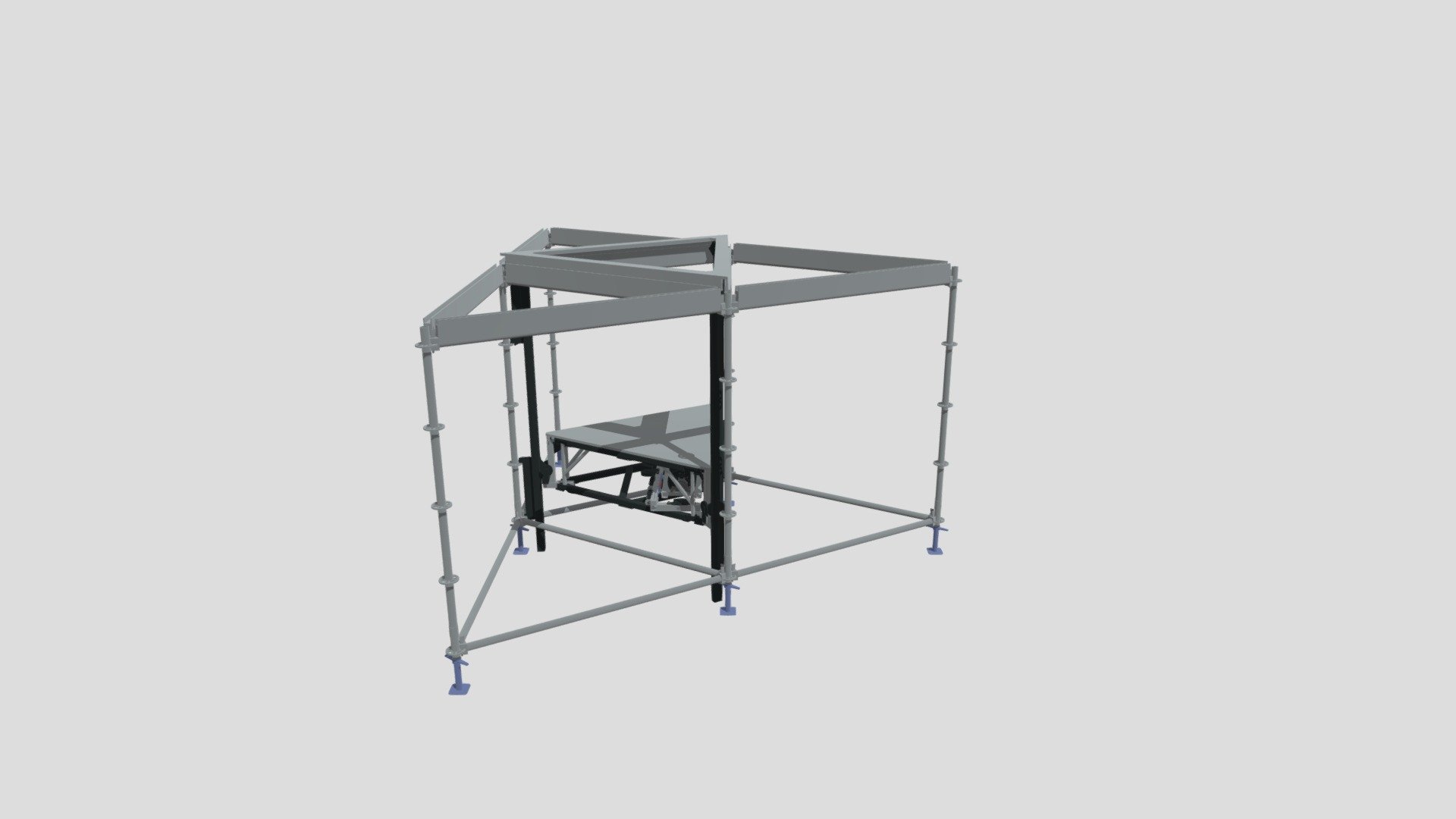 Layher triangle elevator 0.5m - 3D model by ampbll [e882353] - Sketchfab