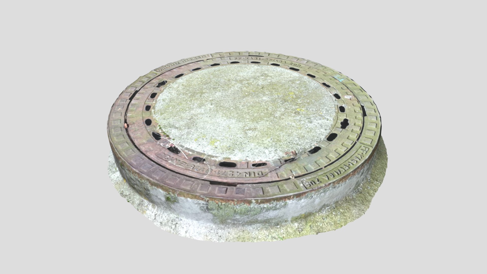 Manhole - Download Free 3D model by f0li0 [e8825a9] - Sketchfab