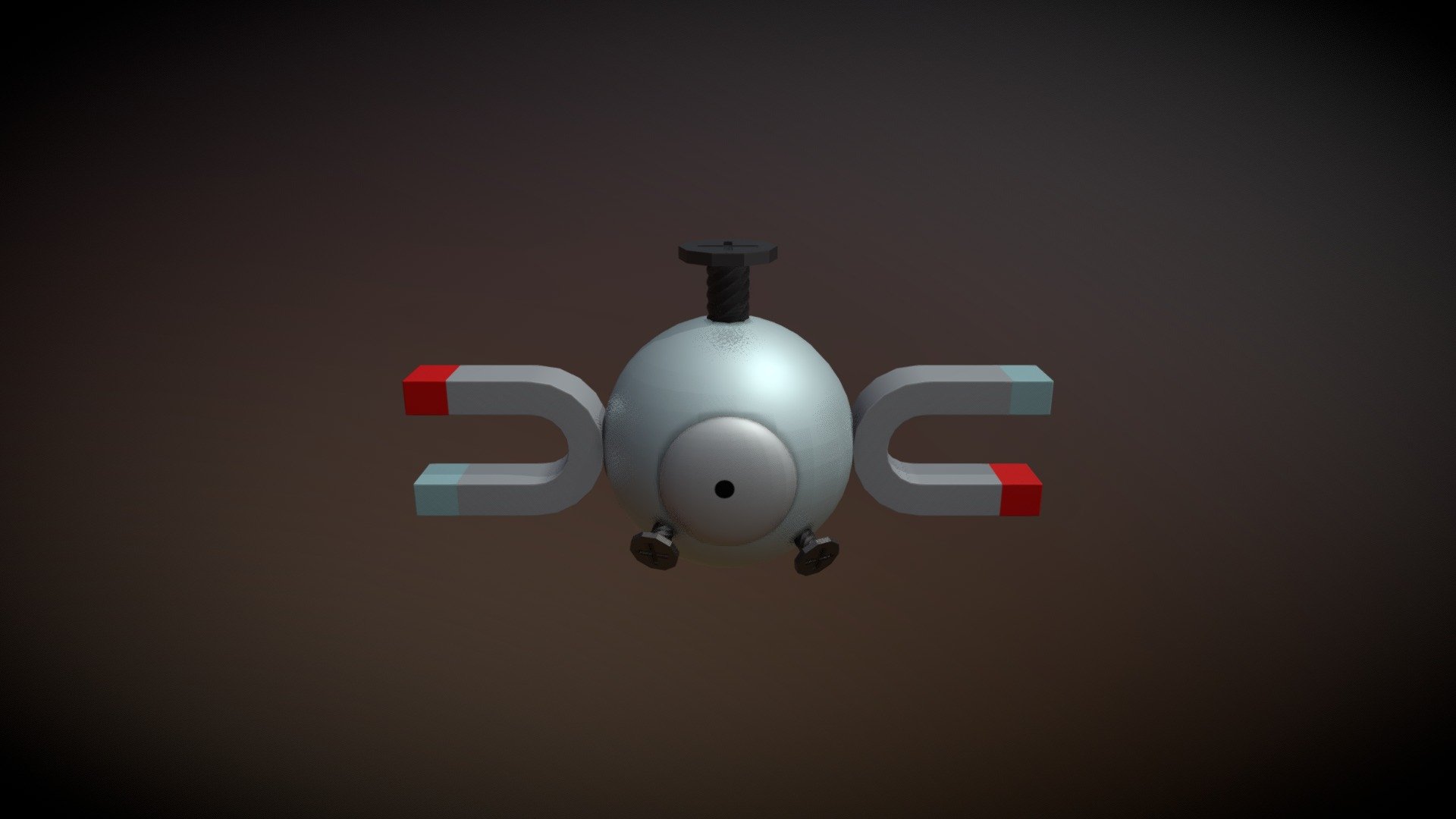 Magnemite - 3D model by Jeison Morales (@jovimoral) [e882fb3] - Sketchfab
