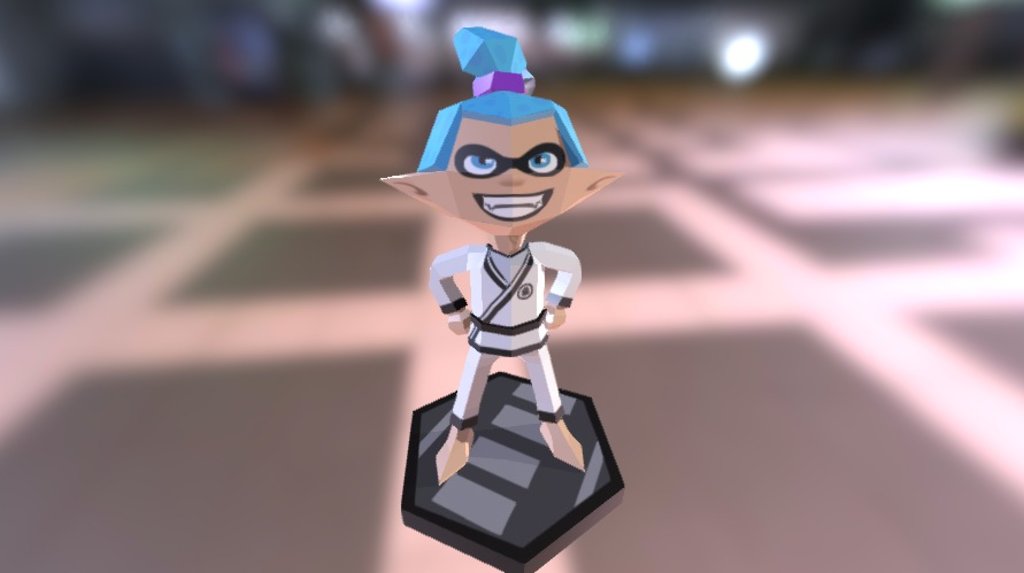 Inkling Statue - 3D model by Jerky [e883f3a] - Sketchfab
