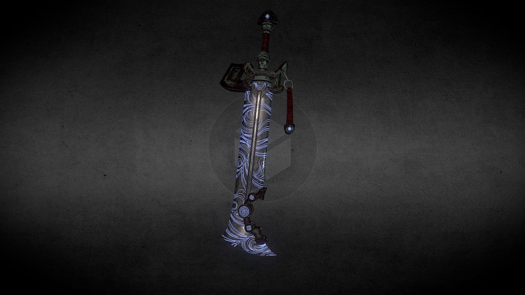 Greatsword - 3D model by drawzworth [e887cb7] - Sketchfab