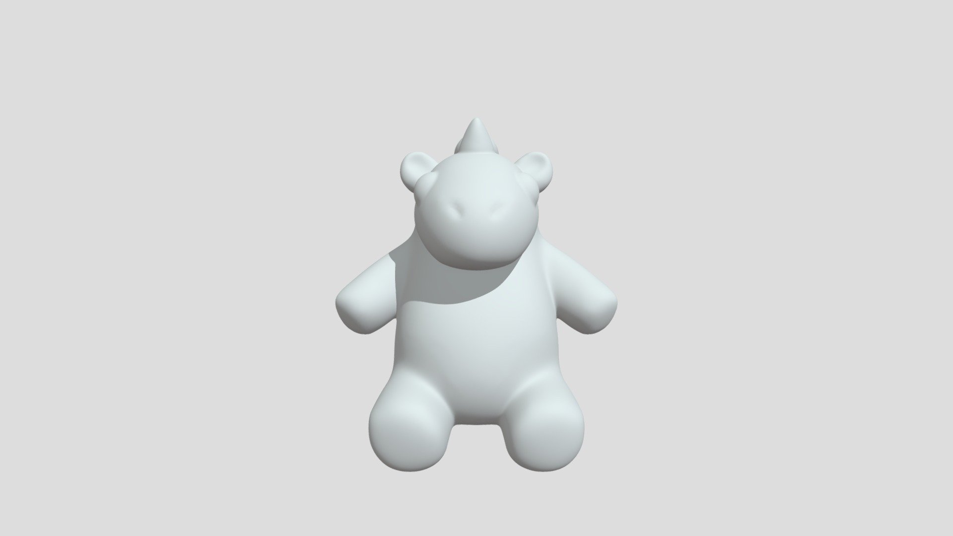 Unicorn Plushie Model - 3D model by alslatts [e887edc] - Sketchfab