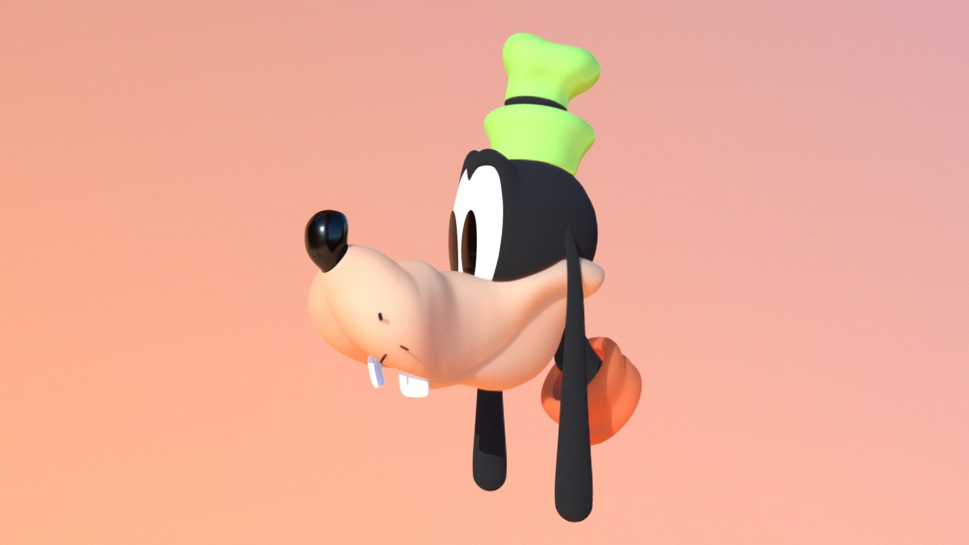Goofy - Download Free 3D model by SleepyPineapple [e887f9d] - Sketchfab