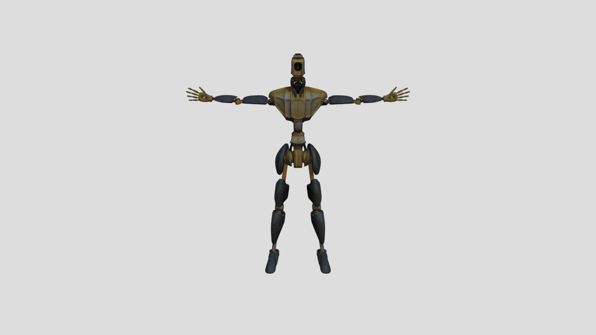 Robot01 - Download Free 3D model by malle87 [e888a70] - Sketchfab