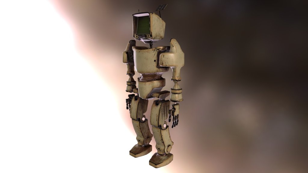 Robot Visual Design - 3D model by bearphills [e889b0b] - Sketchfab