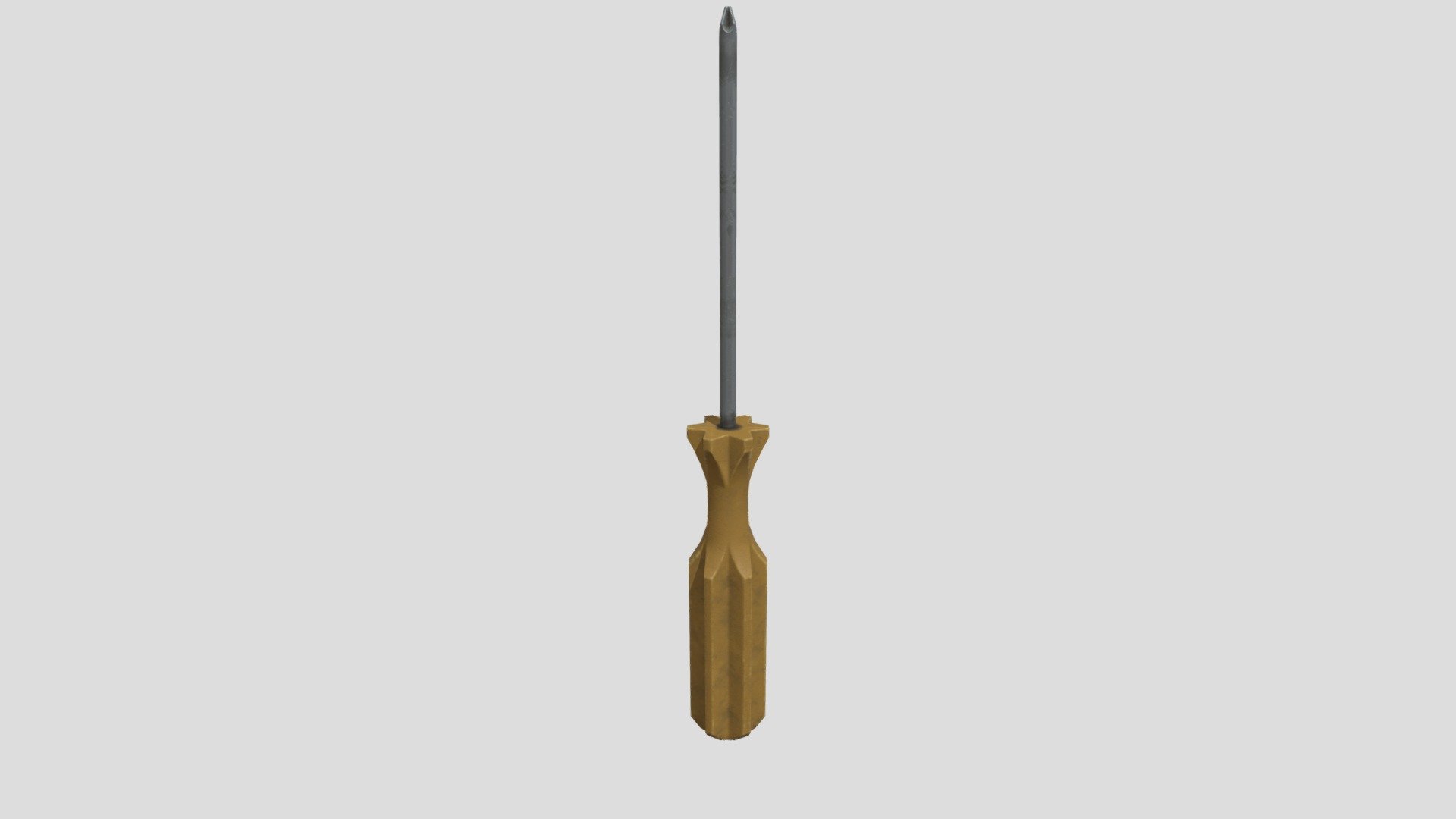 Screwdriver - Download Free 3D model by Evgeny K (@IrupiC) [e889f88 ...