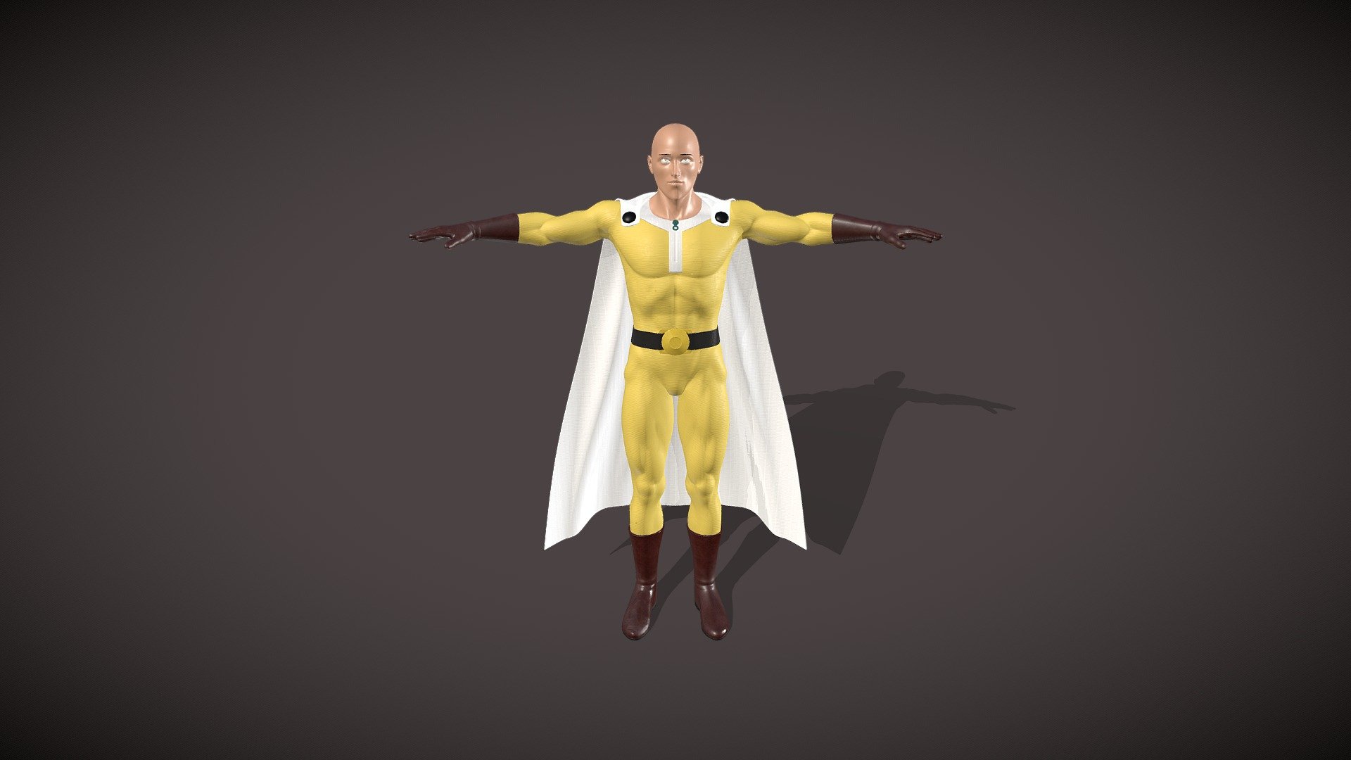 Saitama_ - 3D model by VAIBHAVMALI117 (@Wolve1781996) [e88a545] - Sketchfab