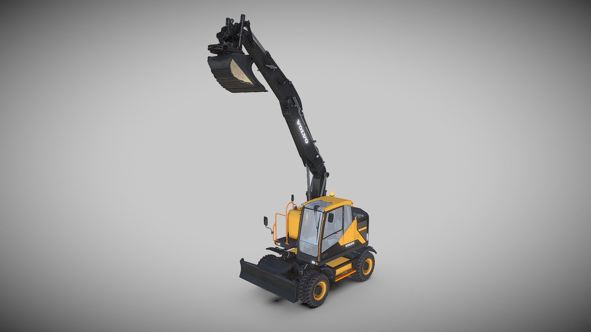 Volvo EWR150E - Buy Royalty Free 3D model by Ricardo (@ricardoalb ...