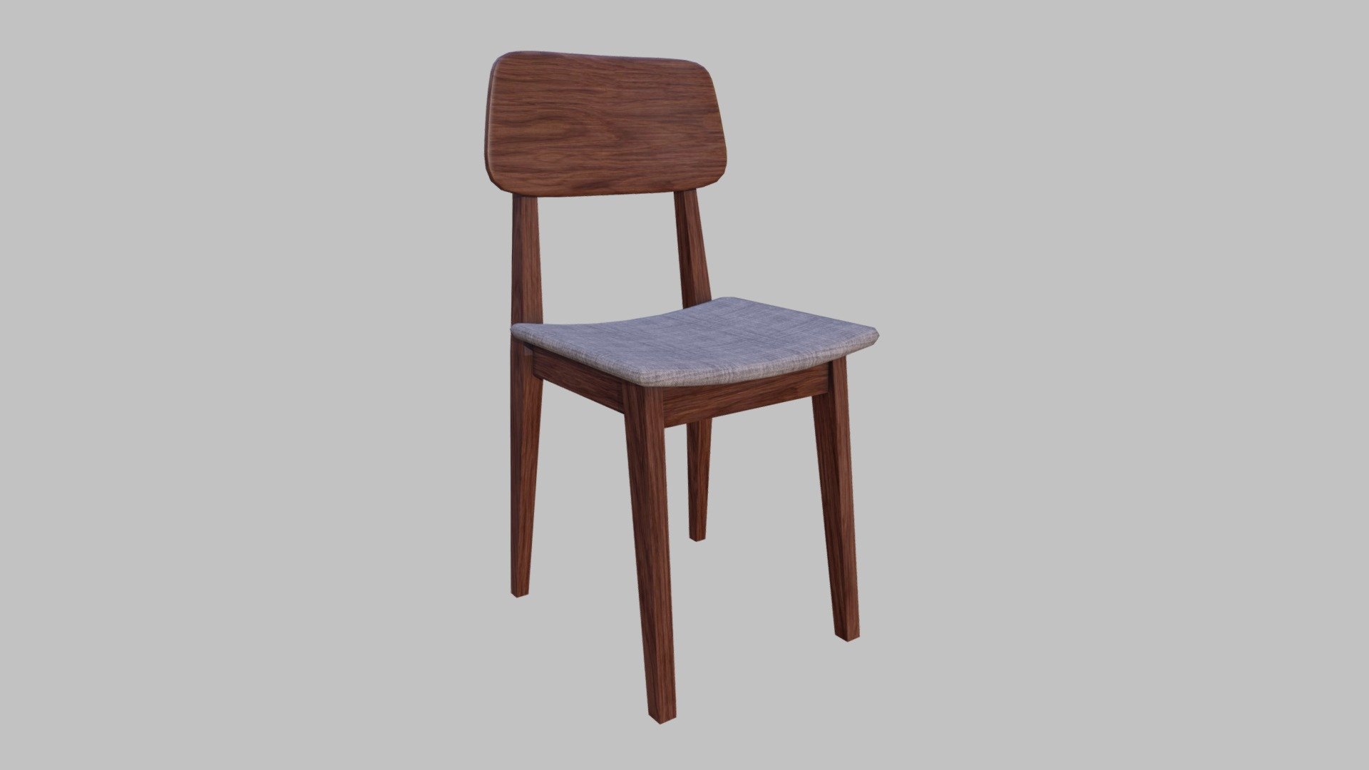 Modern dining chair - 3D model by Silas6 [e88afa7] - Sketchfab