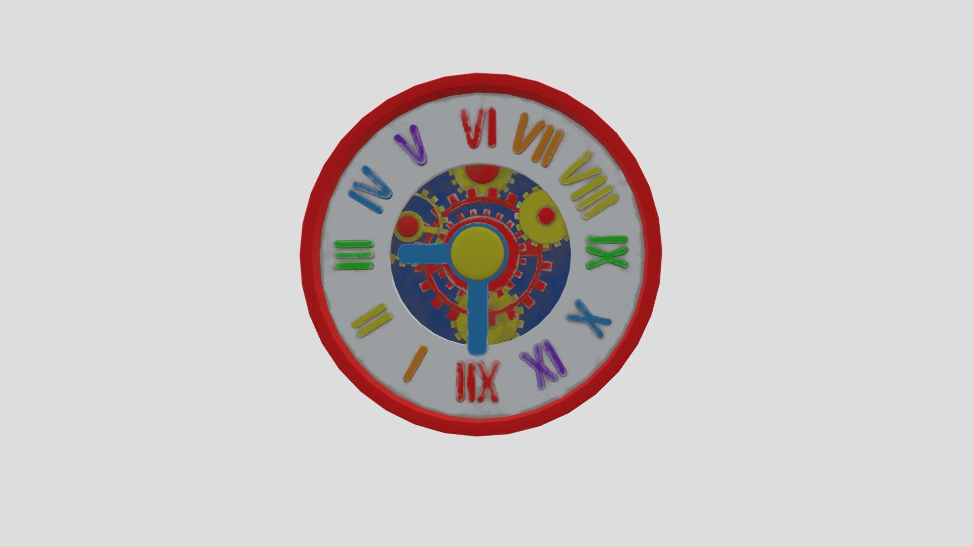Poppy Playtime Chapter 2 Spin Clock - Download Free 3D model by ...