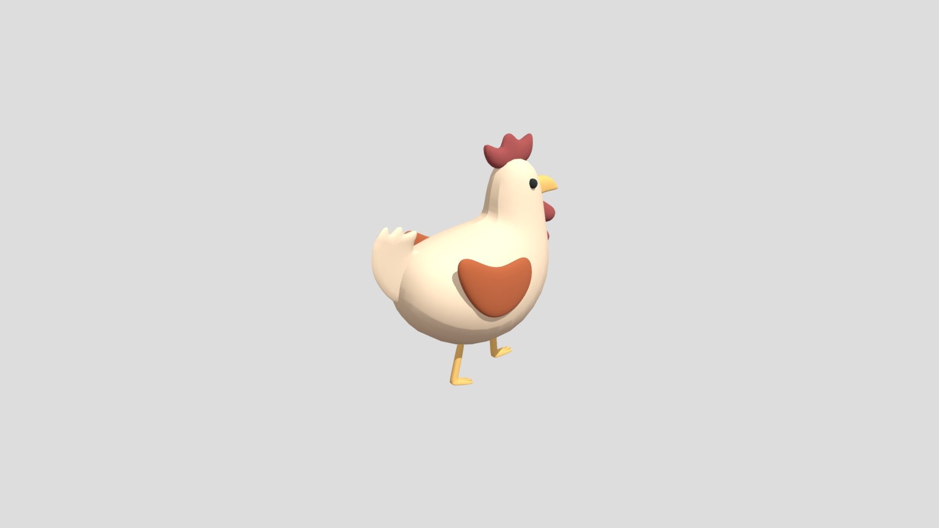 Chicken - Download Free 3D model by kristinavapur [e88be53] - Sketchfab