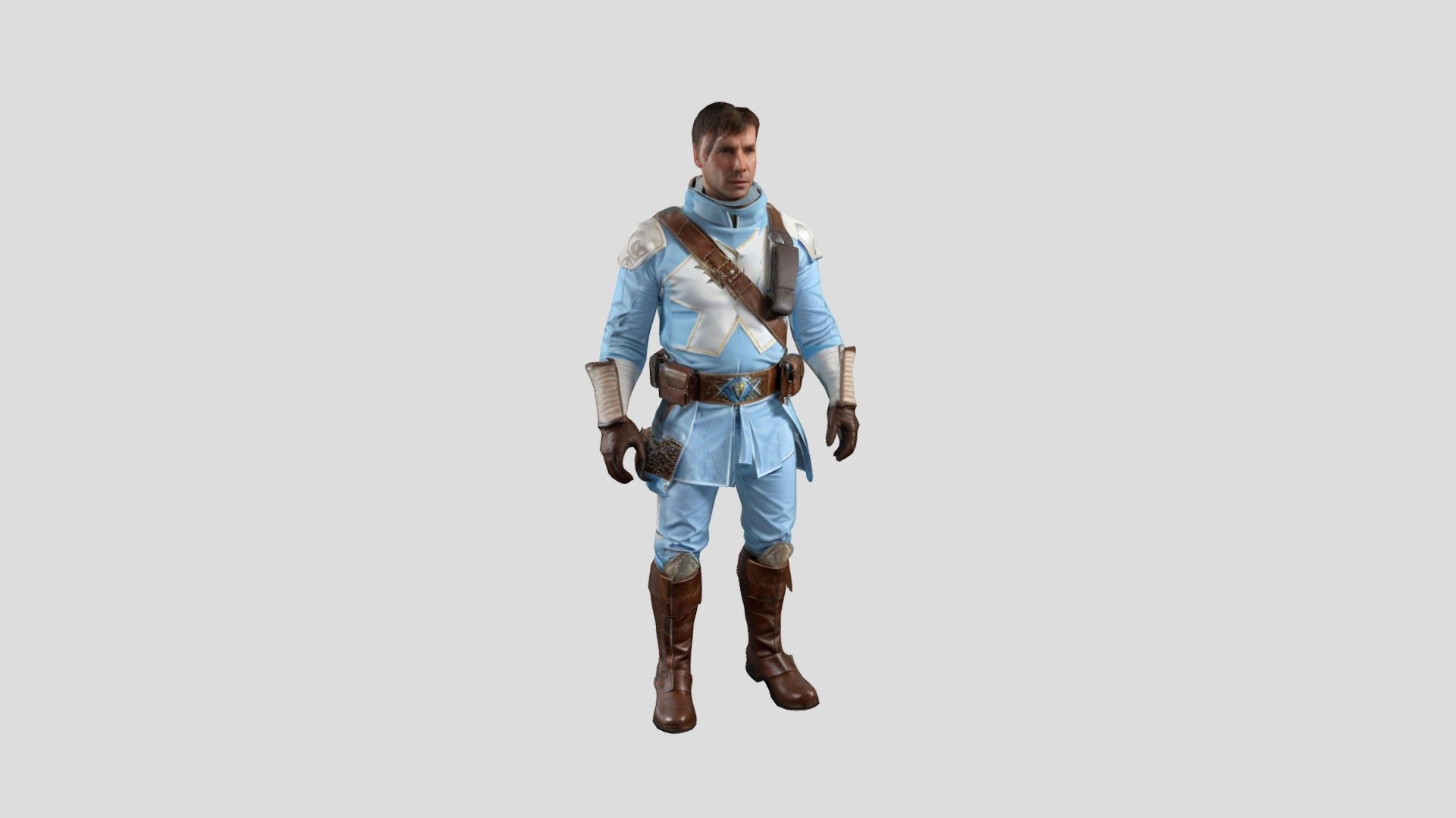 Fantasy Character - Download Free 3D model by illustros [e88c476 ...