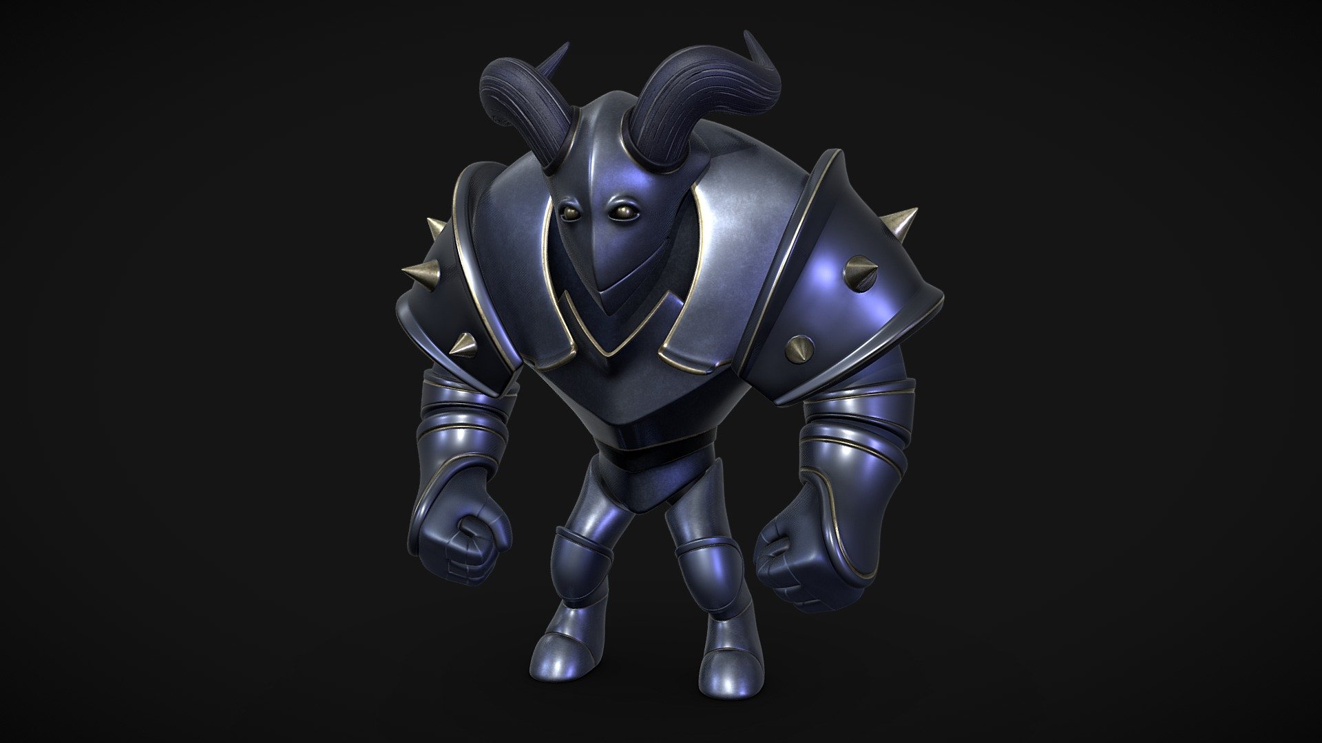 Knight - Stylized - 3D model by ignotium (@ignotium3) [e88d9b2] - Sketchfab