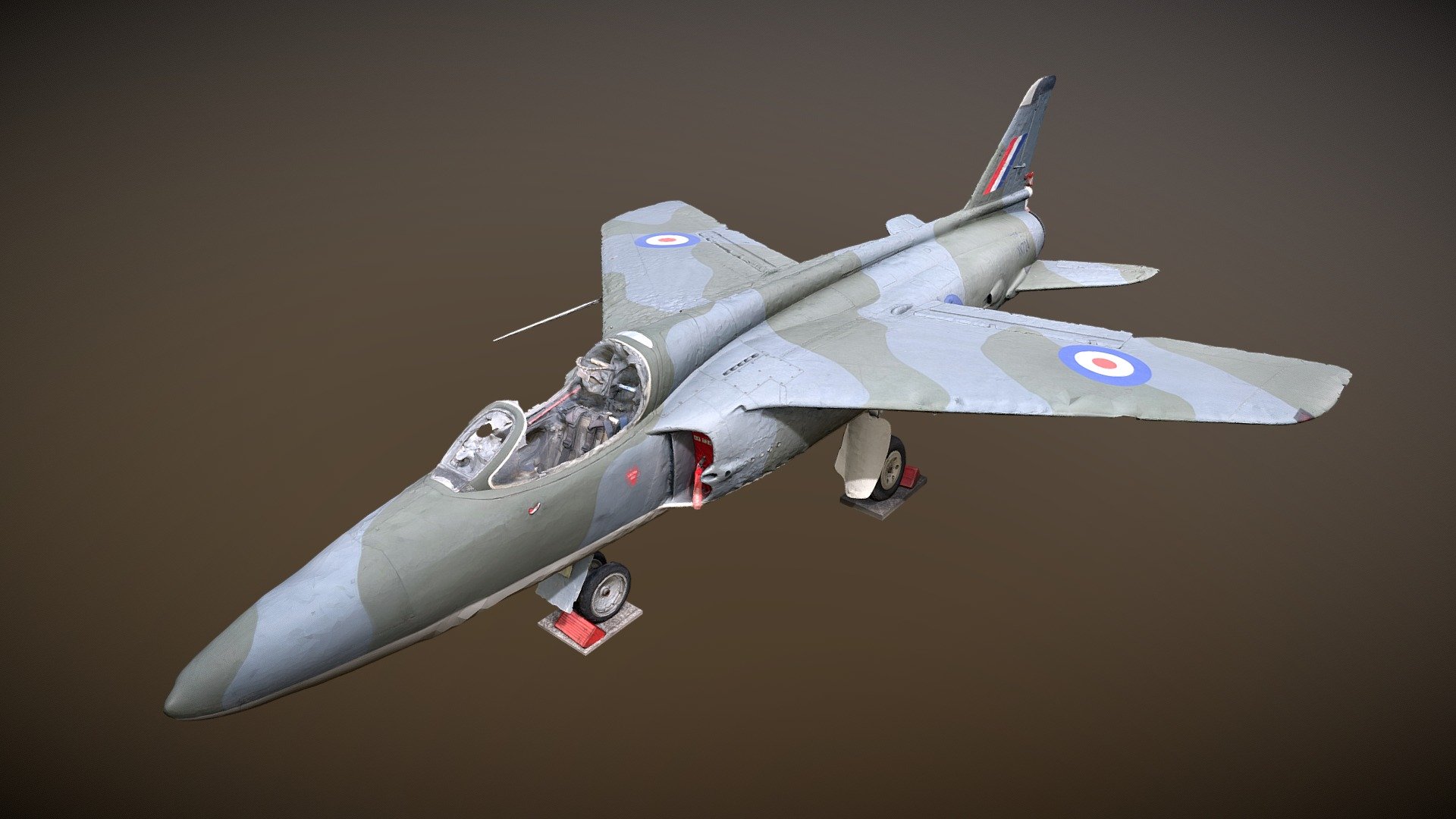 Folland Gnat - Buy Royalty Free 3D model by blackfirefilms [e88e2e8 ...