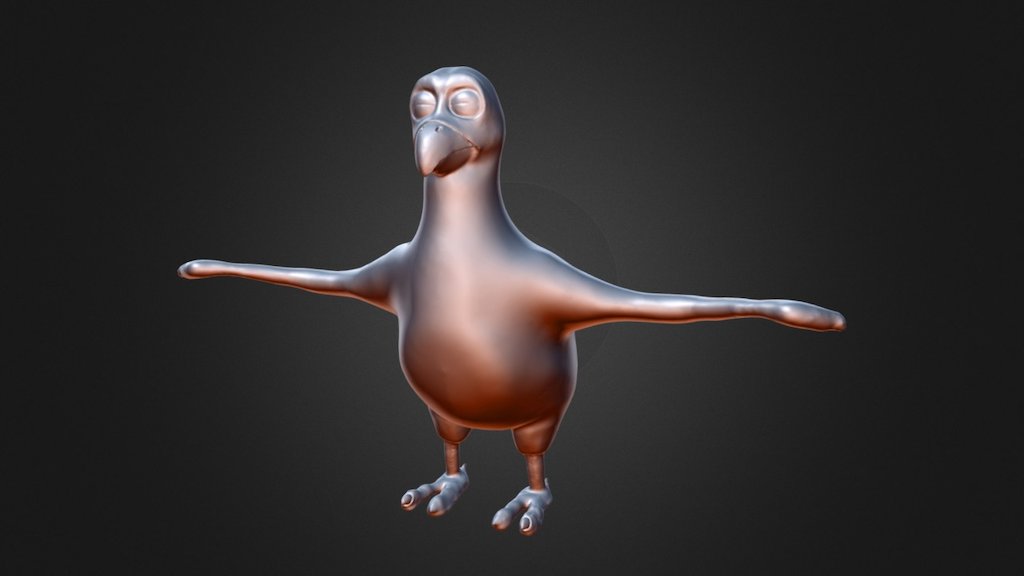 Squab - 3D model by B Griffin (@grifterZ) [e88e3e3] - Sketchfab