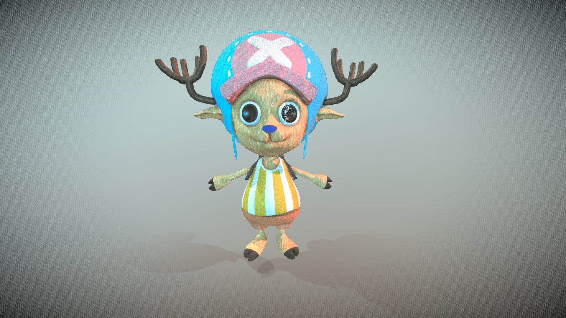 Chopper from One Piece - 3D model by Islanderican [e88f24f] - Sketchfab