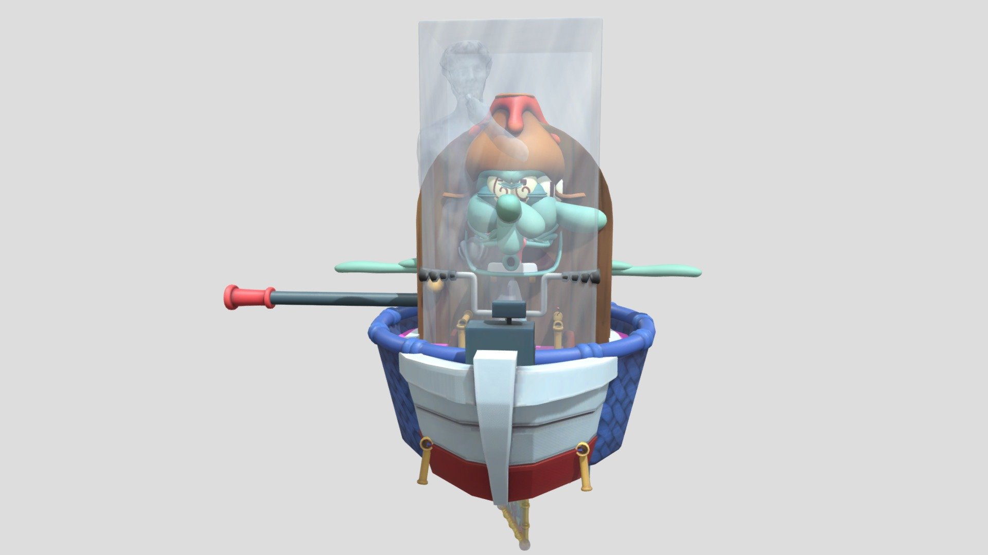 Nasb2 Squidward (Update) - Download Free 3D model by SMF Features ...
