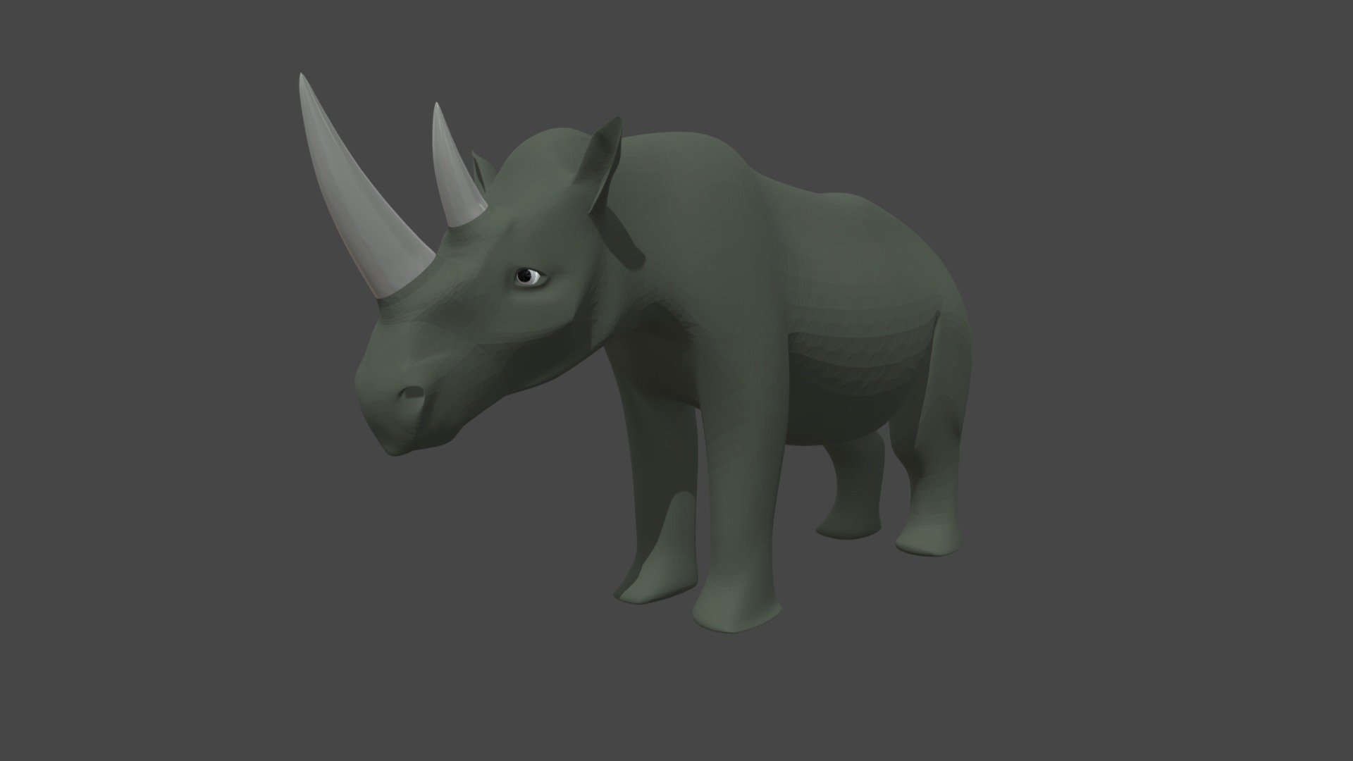 Rhino - Download Free 3D model by 3DDomino [e890caa] - Sketchfab