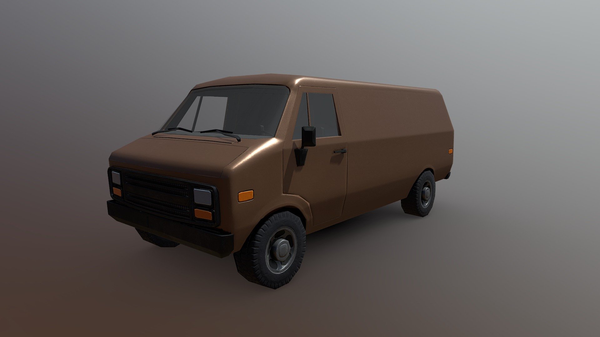 Dodge Ram Van 100 Clean - 3D model by ArtbyWarlocK [e890daa] - Sketchfab
