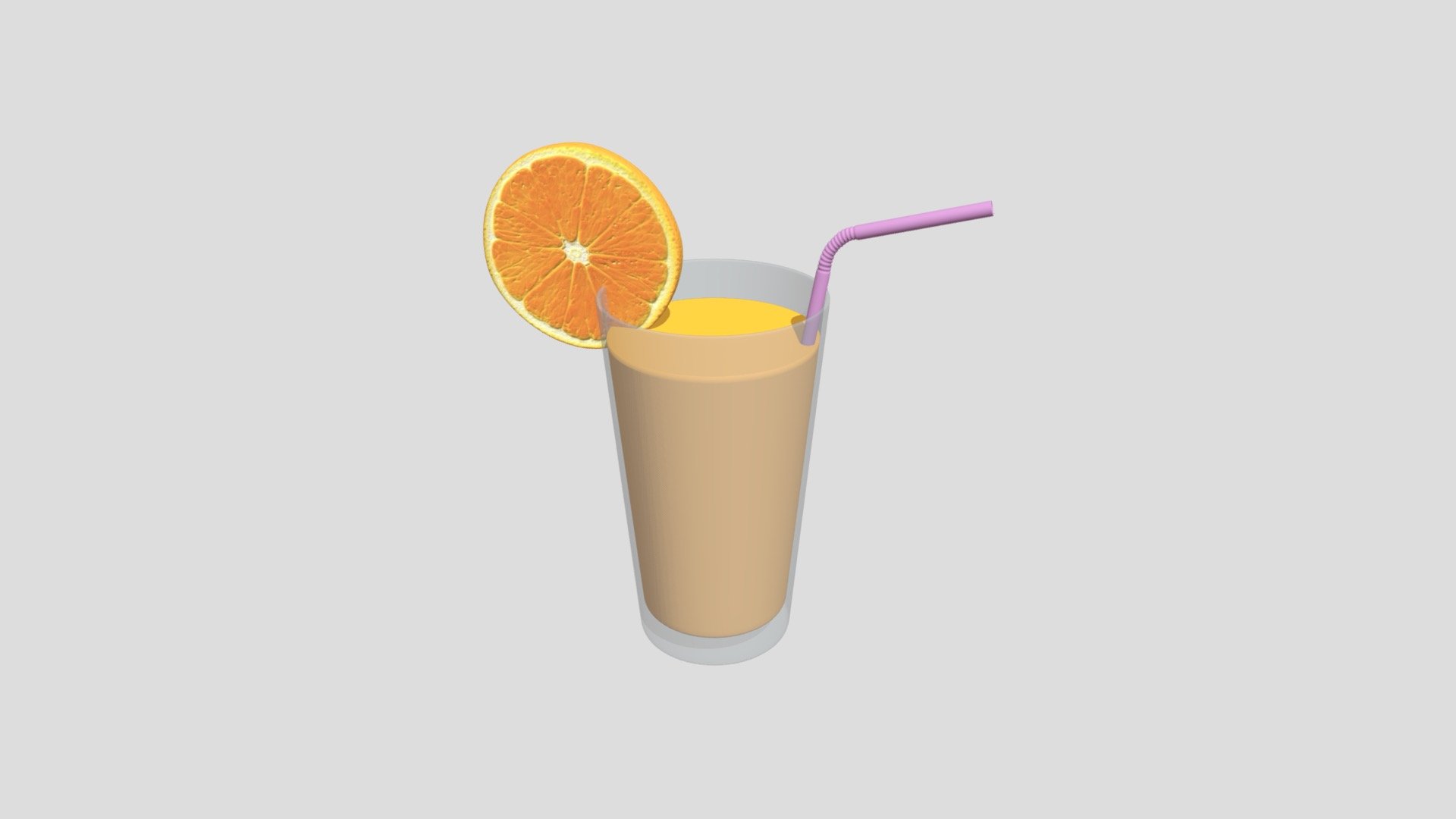 Orange Juice - Buy Royalty Free 3D model by Ed+ (@EDplus) [e891399 ...