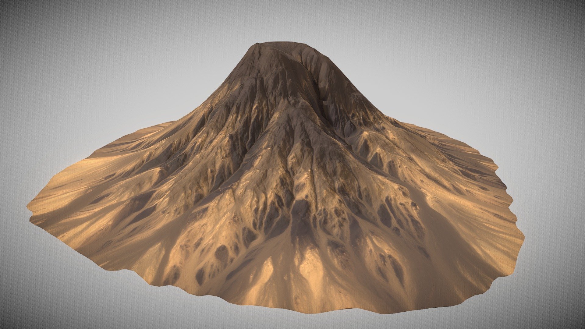 Volcano - Download Free 3D model by santhu (@santhu48) [e89153e ...