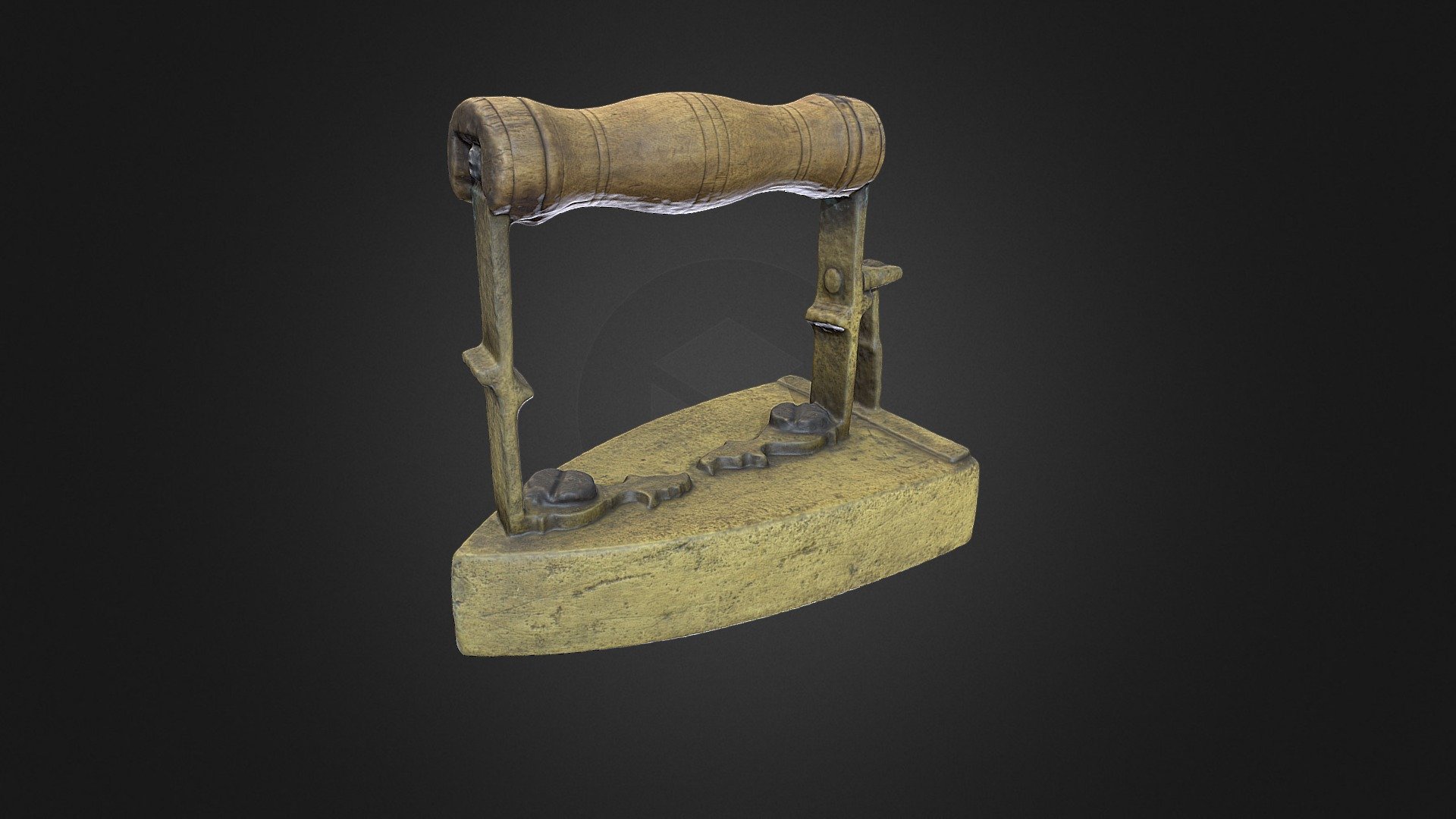 19th century iron - 3D model by Viktoryia_Makouskaya [e892a26] - Sketchfab