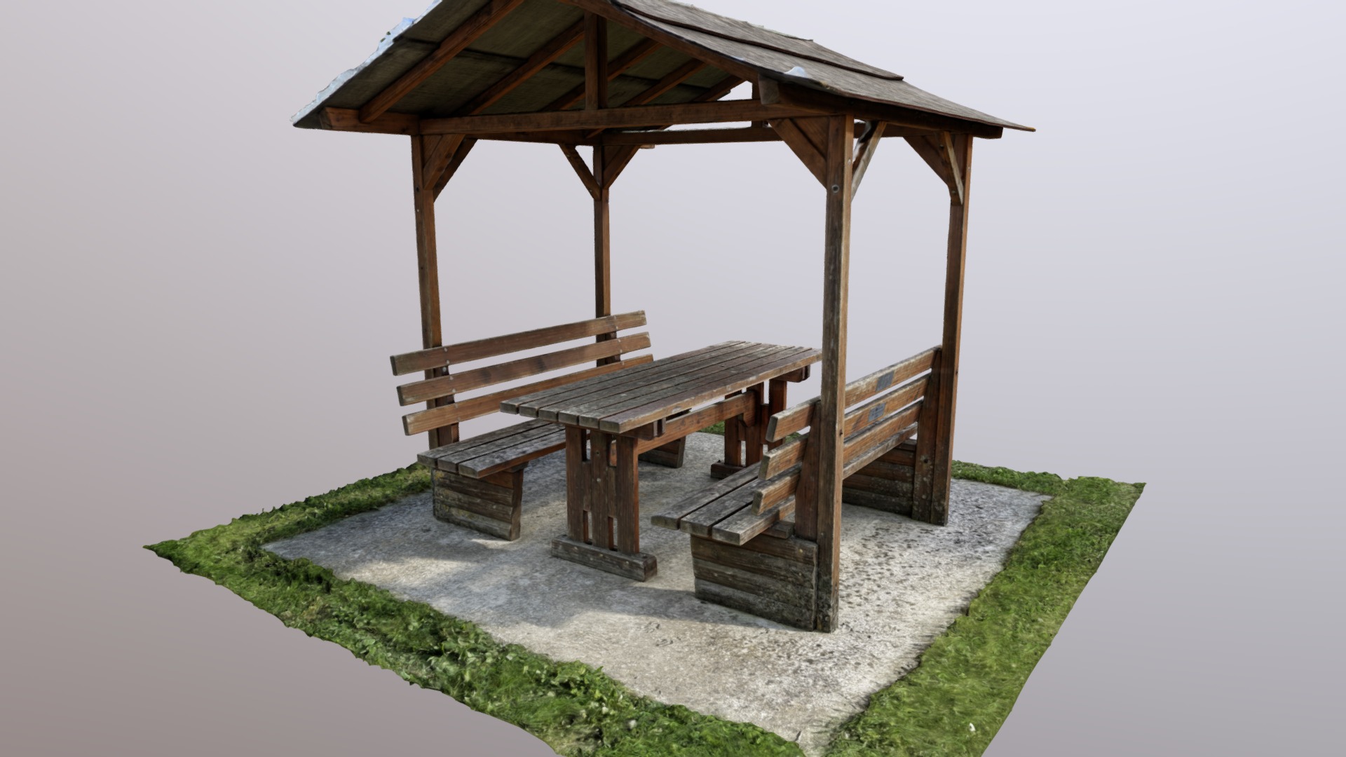 Covered Seating Area - 3D model by 3DScan4You.de (@3dscan4you) [e893c13 ...