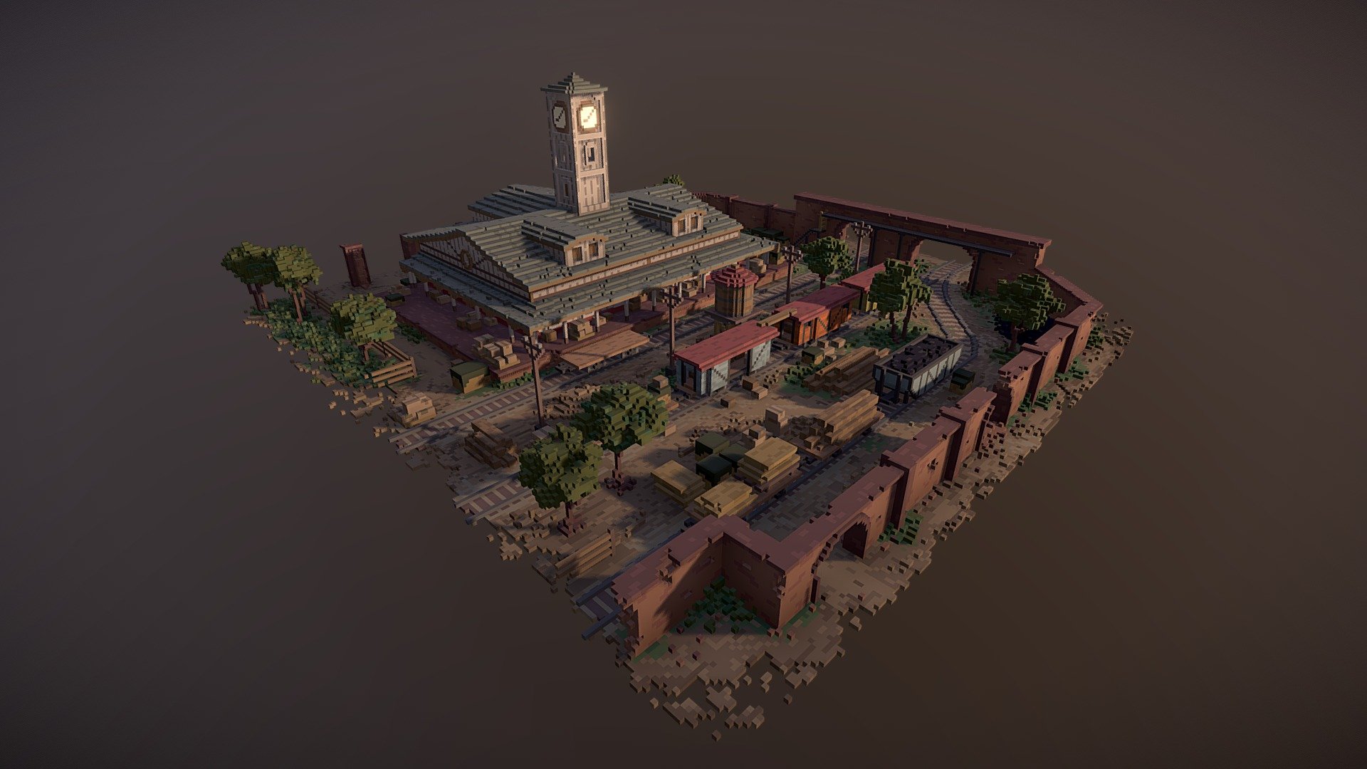 Lawson Station - 3D model by Daniokey [e8945f1] - Sketchfab