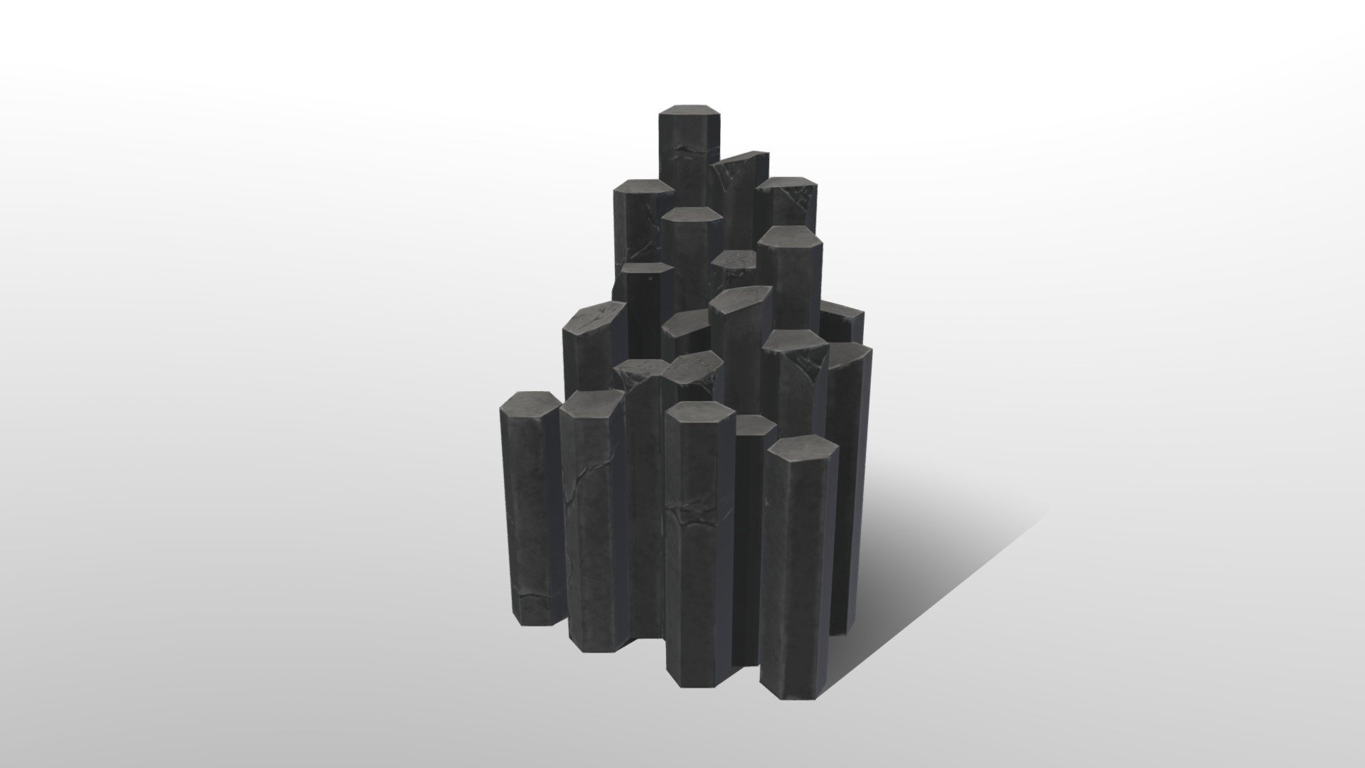 Hexagon Rocks - 3D model by MelanieVerdaas [e894828] - Sketchfab