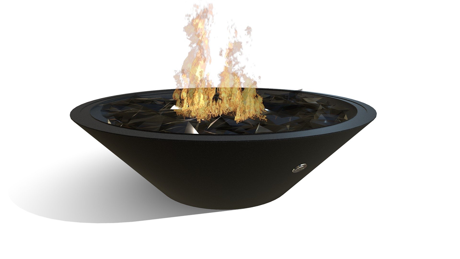 Modofire Cazo Narrow Ledge Fire Pit - PCS - 3D model by kirkfowler ...